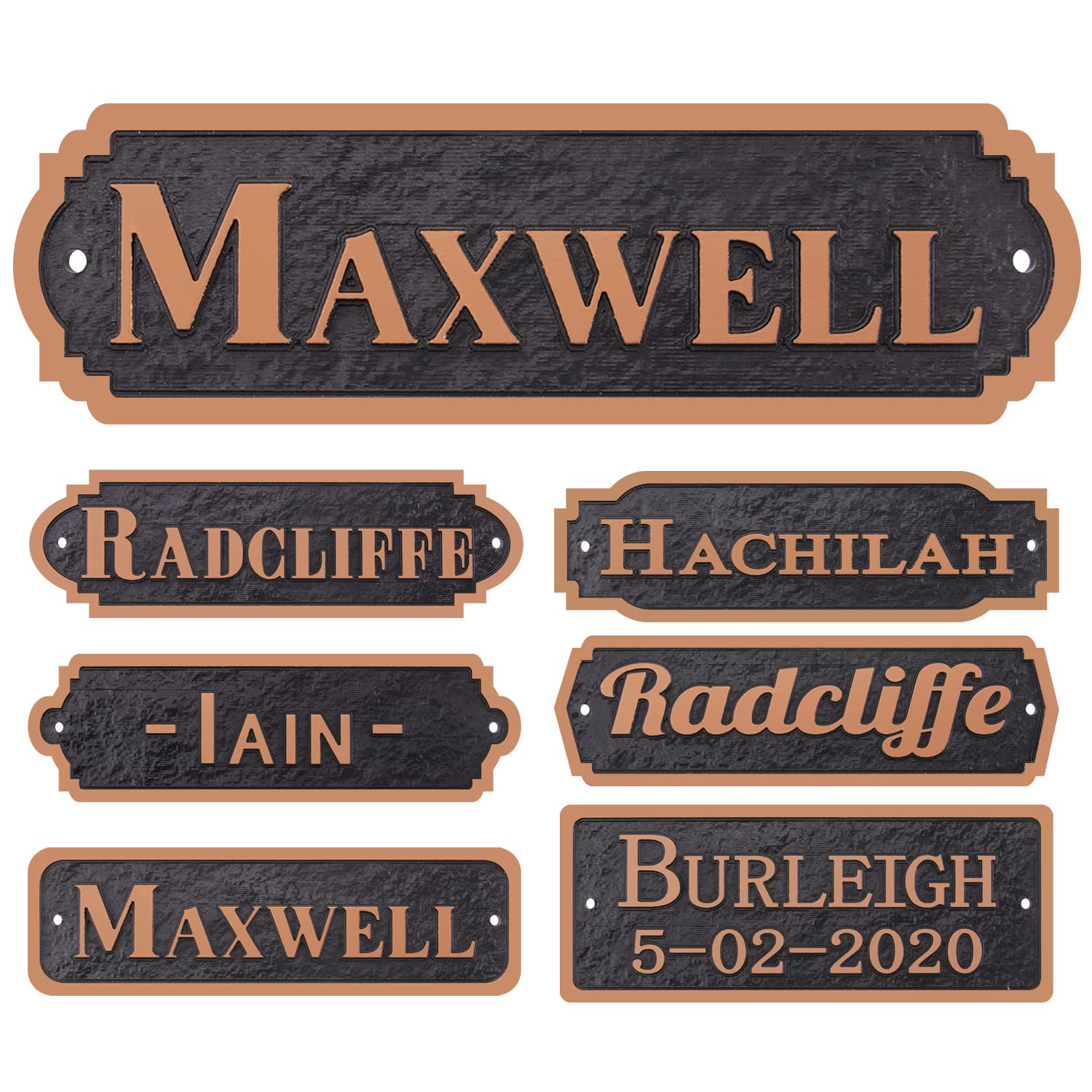 Amazon.com: Acrylic Horse Stall Name Plate, 2.4" x 8" Personalized ...