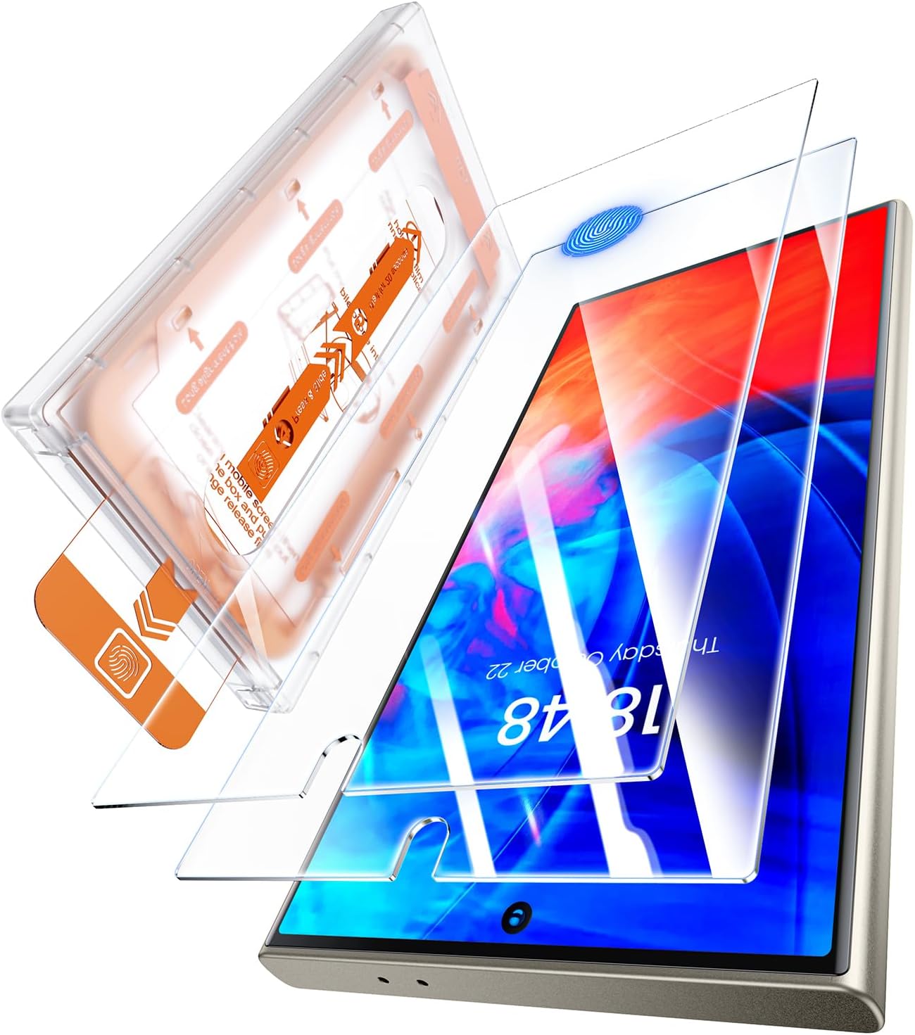 Amazon.com: Hoerrye for Samsung Galaxy S24 Ultra Privacy Screen ...