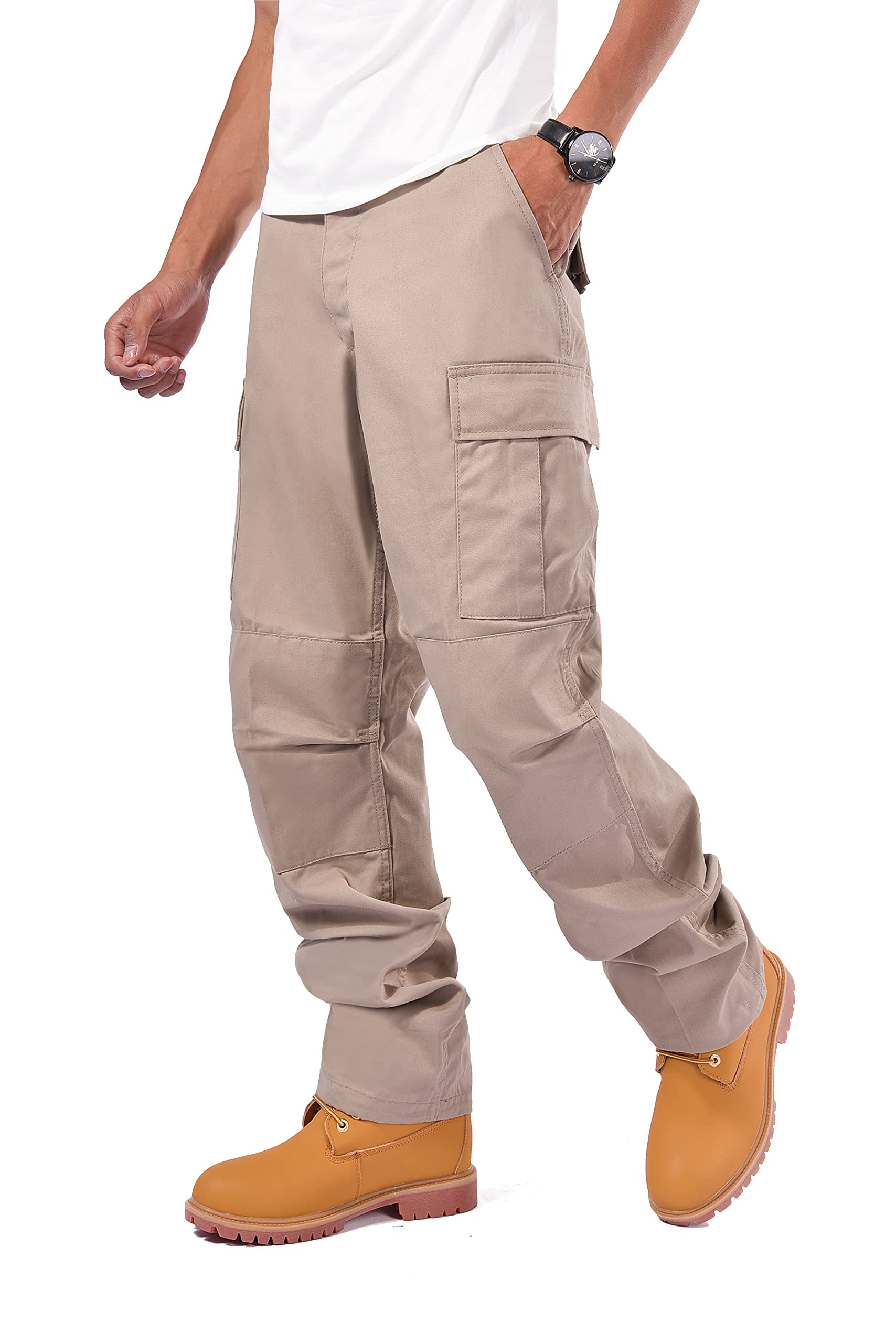 Snapklik.com : BACKBONE Mens Fashion Bright Camouflage Cargo Pants ...