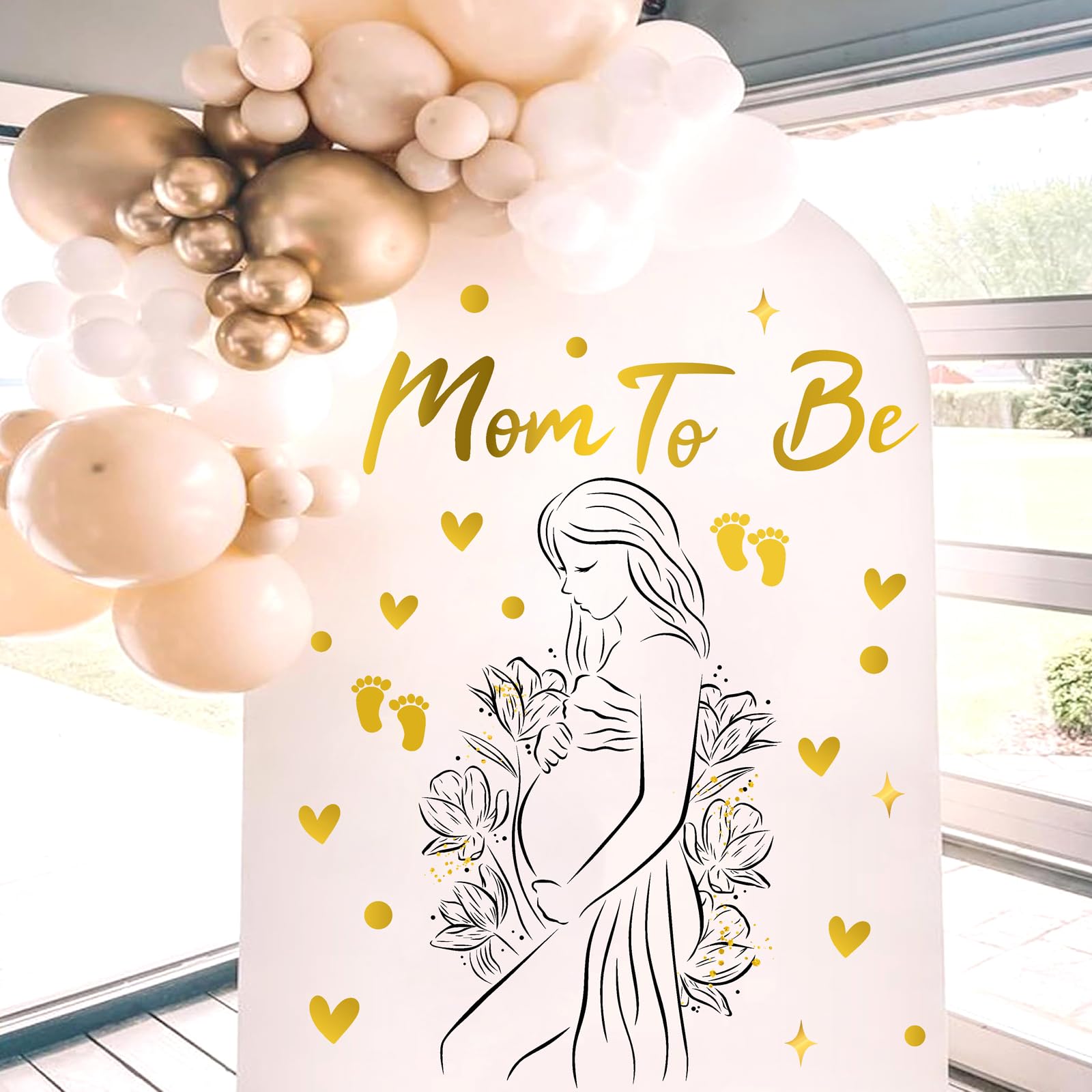 Amazon.com: Baby Shower Signs Gender Reveal Party Decorations Baby in ...