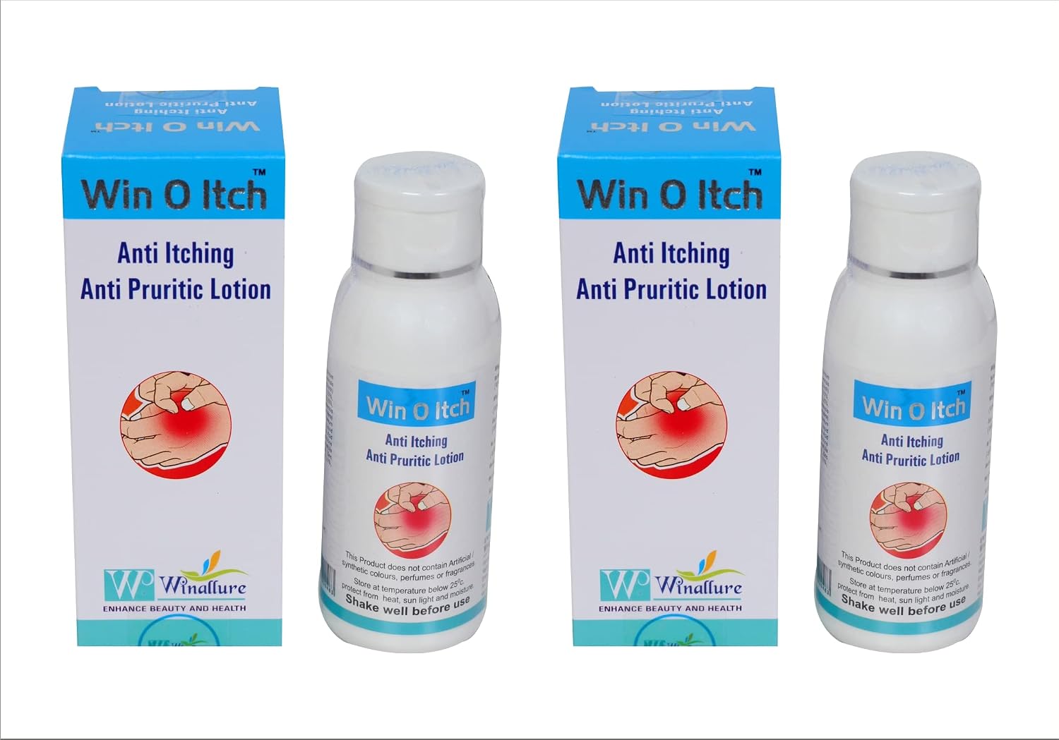 WINALLURE Win O Itch Anti-Itching And Anti-Pruritic Lotion(Pack Of 2 ...