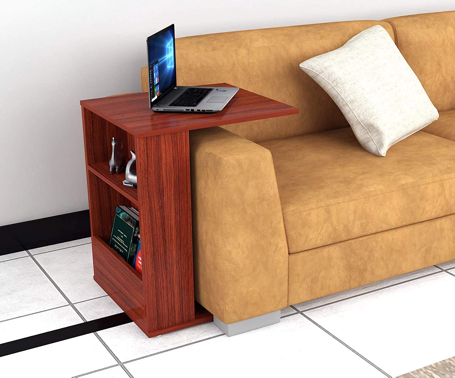 Buy Redwud Altis Multipurpose Stylish Wooden Sofa Bedside Table ...