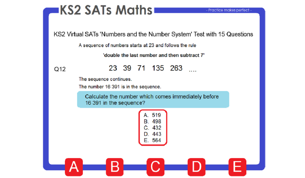 KS2 SATs Maths | Essential Year 6 KS2 SATs testing app for all pupils ...