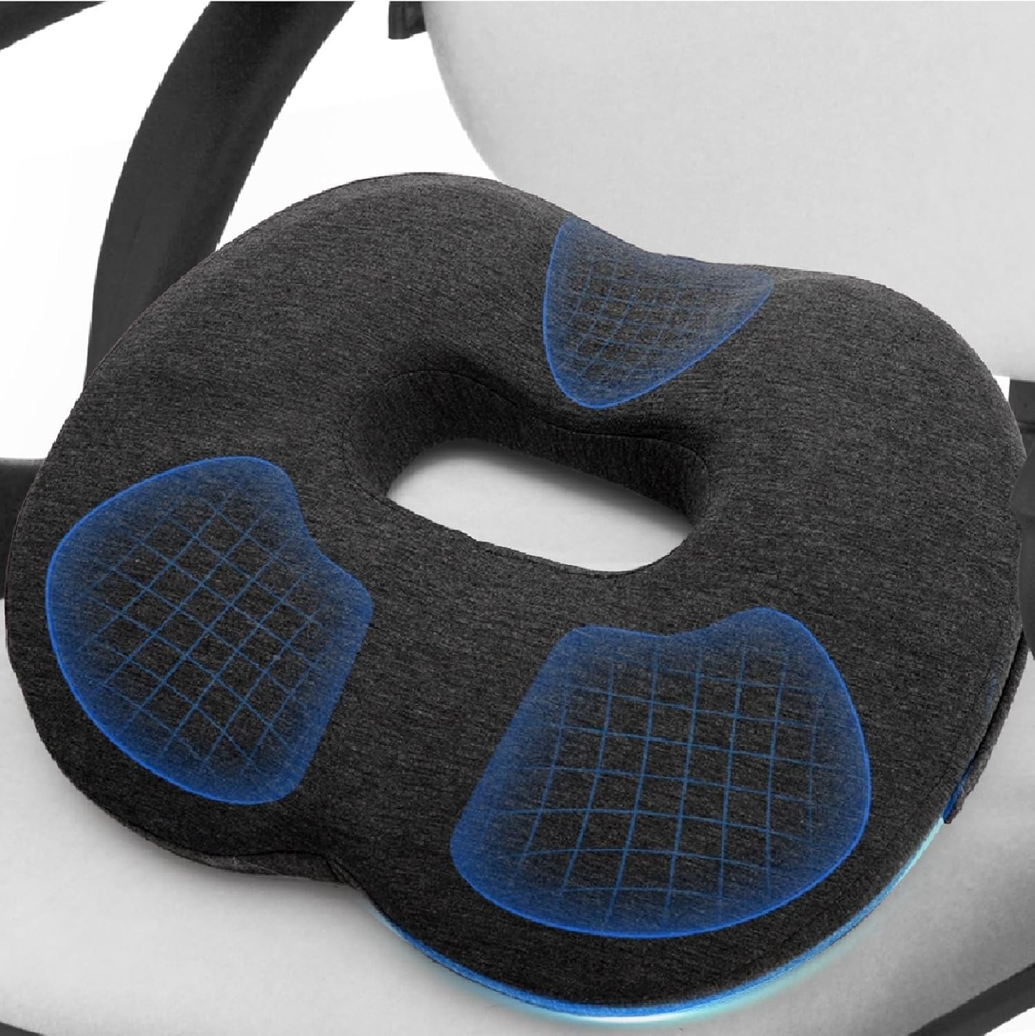 DAWRIS Donut Cushion for Hemorrhoids U-Shaped Cutout,Rring Piles ...