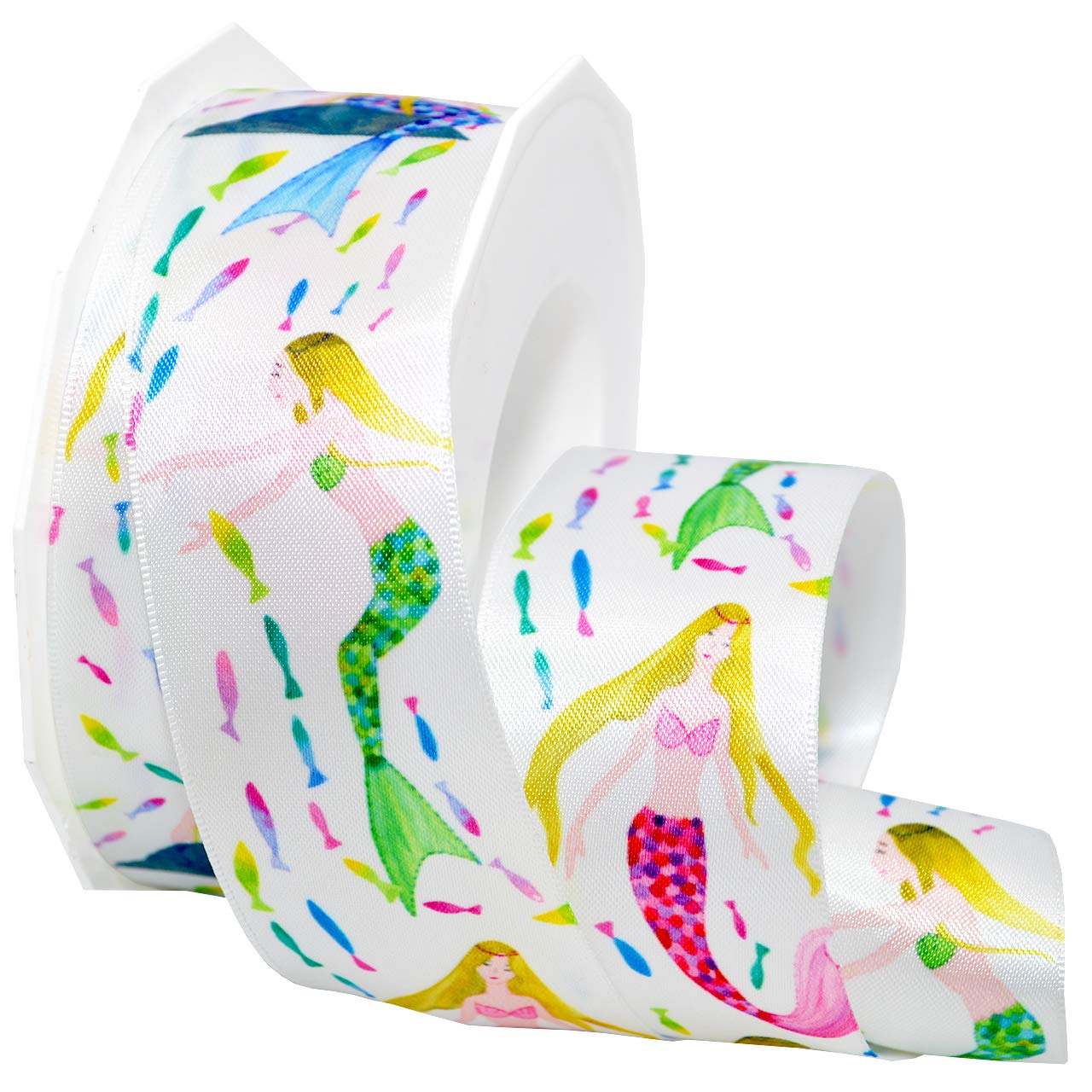 Amazon.com: Morex Ribbon Coastal Celebrations - Mermaids and Fish ...