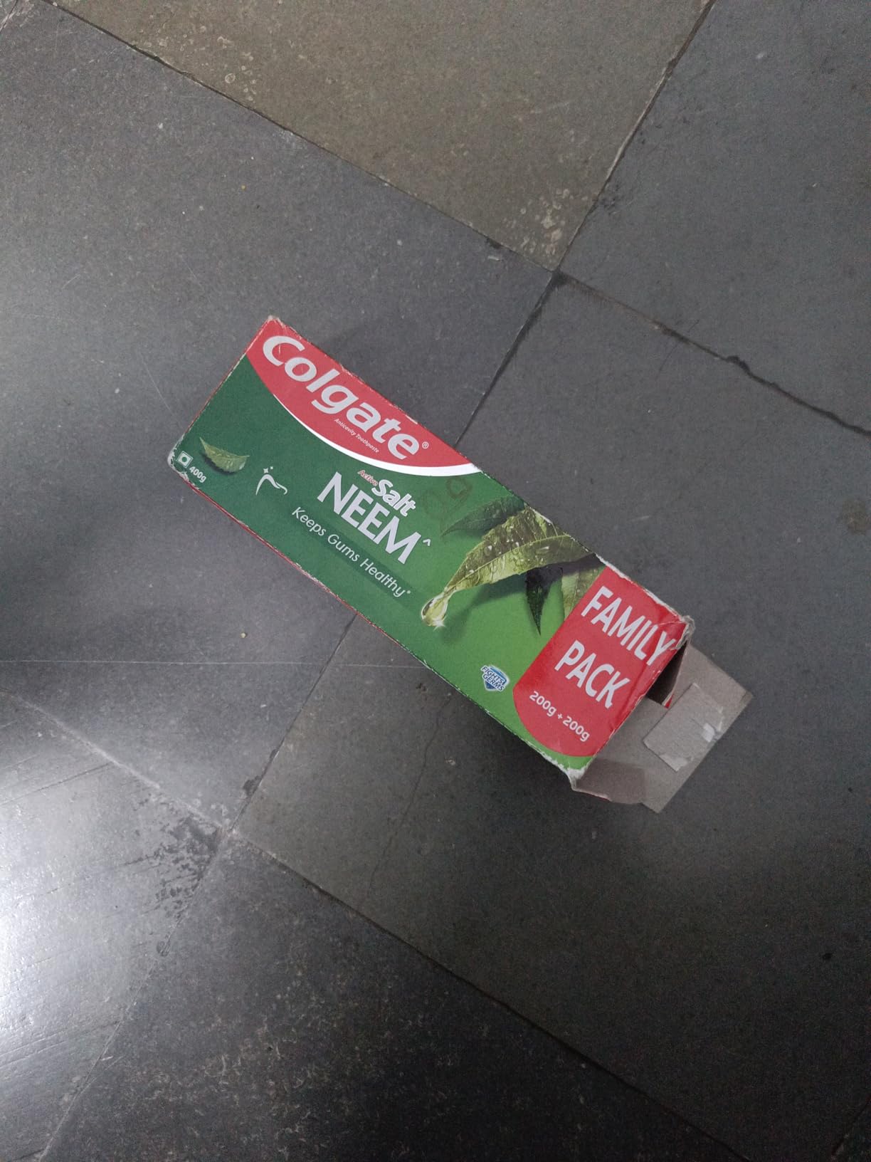 Buy Colgate Active Salt Neem Toothpaste-400G (Family Pack) Online at ...