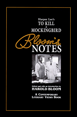 Harper Lee's to Kill a Mockingbird: Bloom's Notes: Bloom, Harold ...