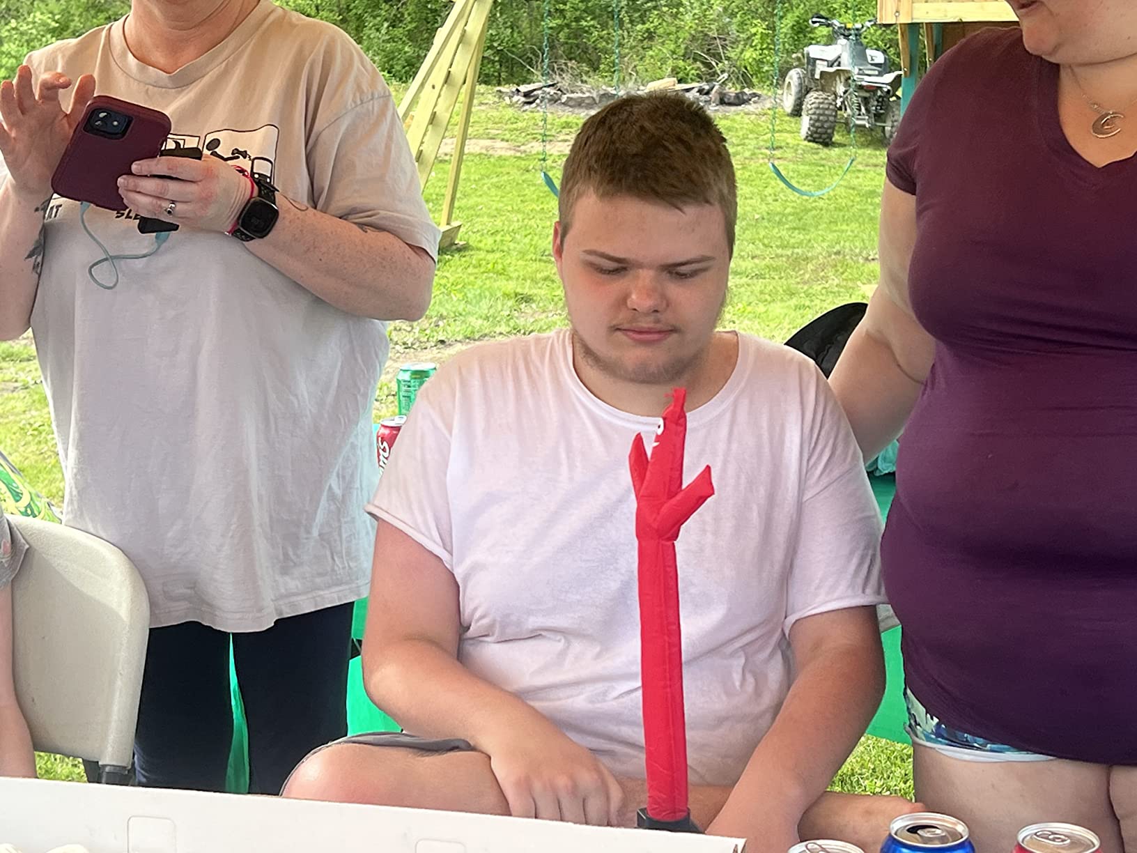 Amazon.com: Gener8 Inflatable Waving Guy Desktop Mini Wacky Tube Man 17 ...