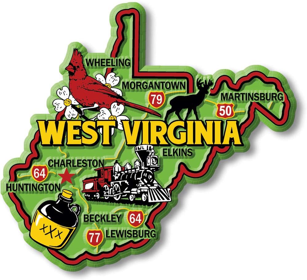 Amazon.com: West Virginia Hillbilly with Straw Hat and Moonshine Jug ...