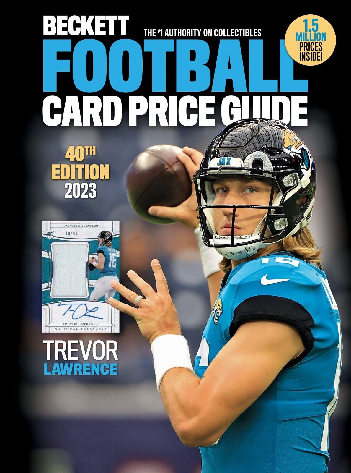 Beckett Football Annual Card Price Guide Magazine 40th Edition 2023 ...