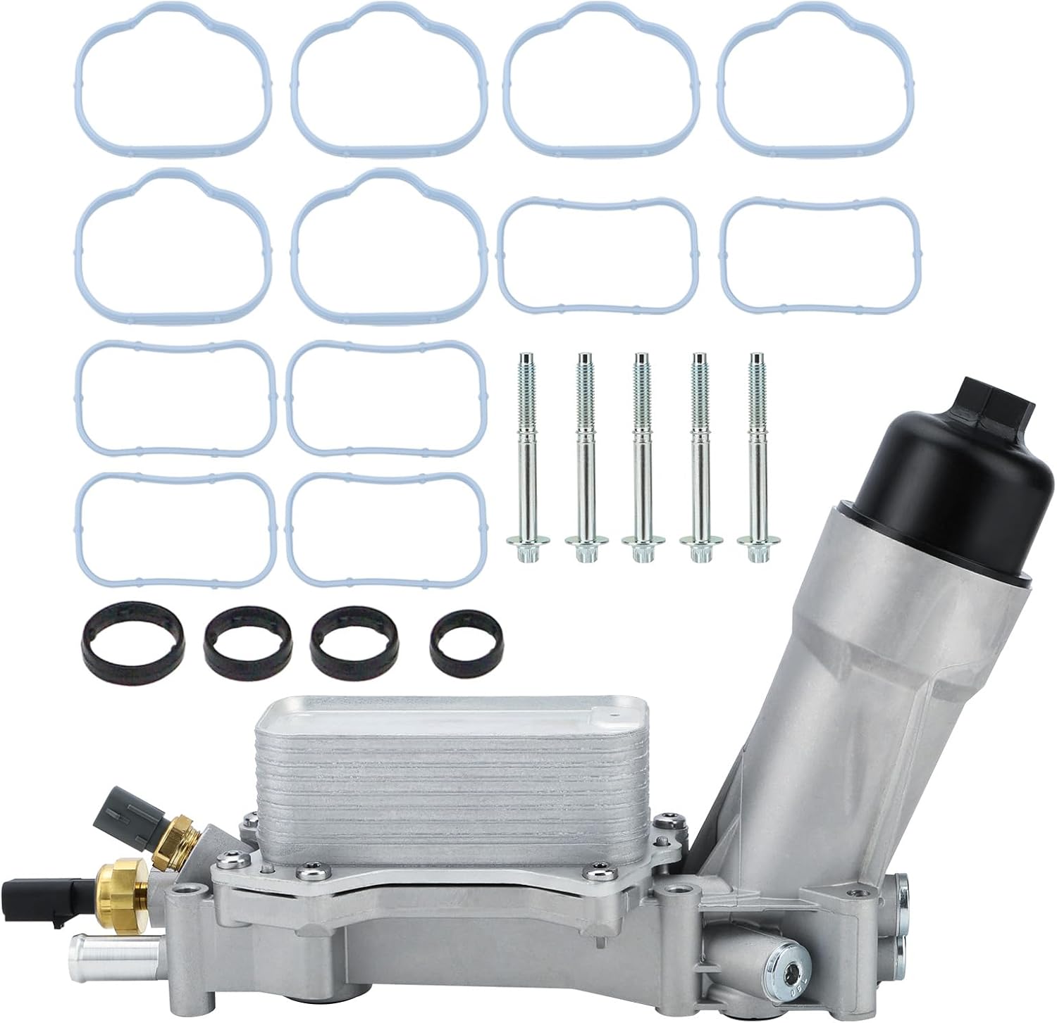 926-876 Adaptador de carcasa de filtro de aceite de aluminio para Dodge Charger 2011-2016 ...