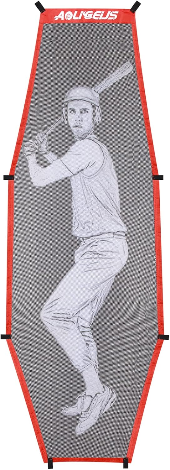 AOLIGEIJS Baseball Softball Batter Dummy,Pitching Target,with ...