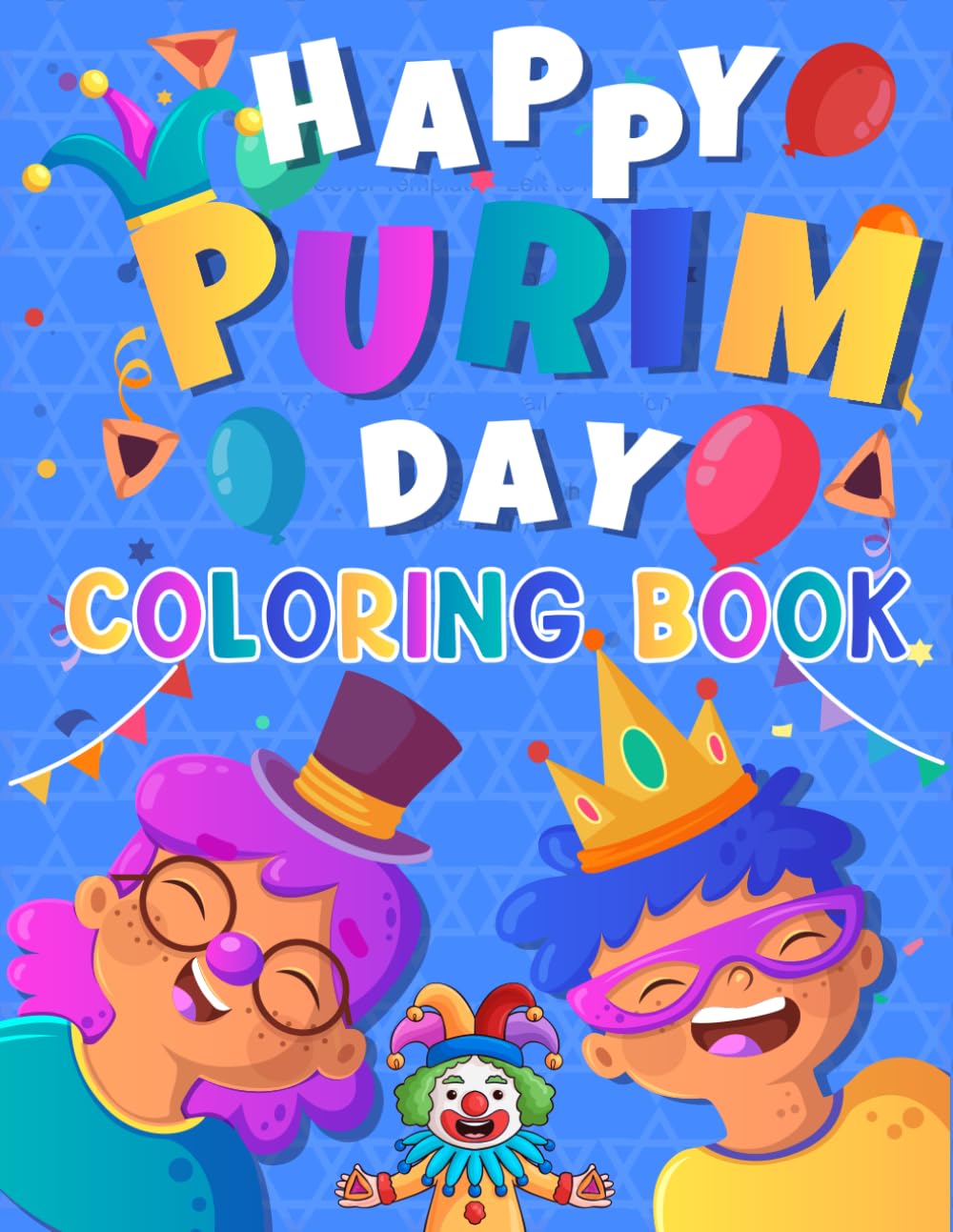 Purim coloring book for kids: Jewish Holiday coloring book for kids ...