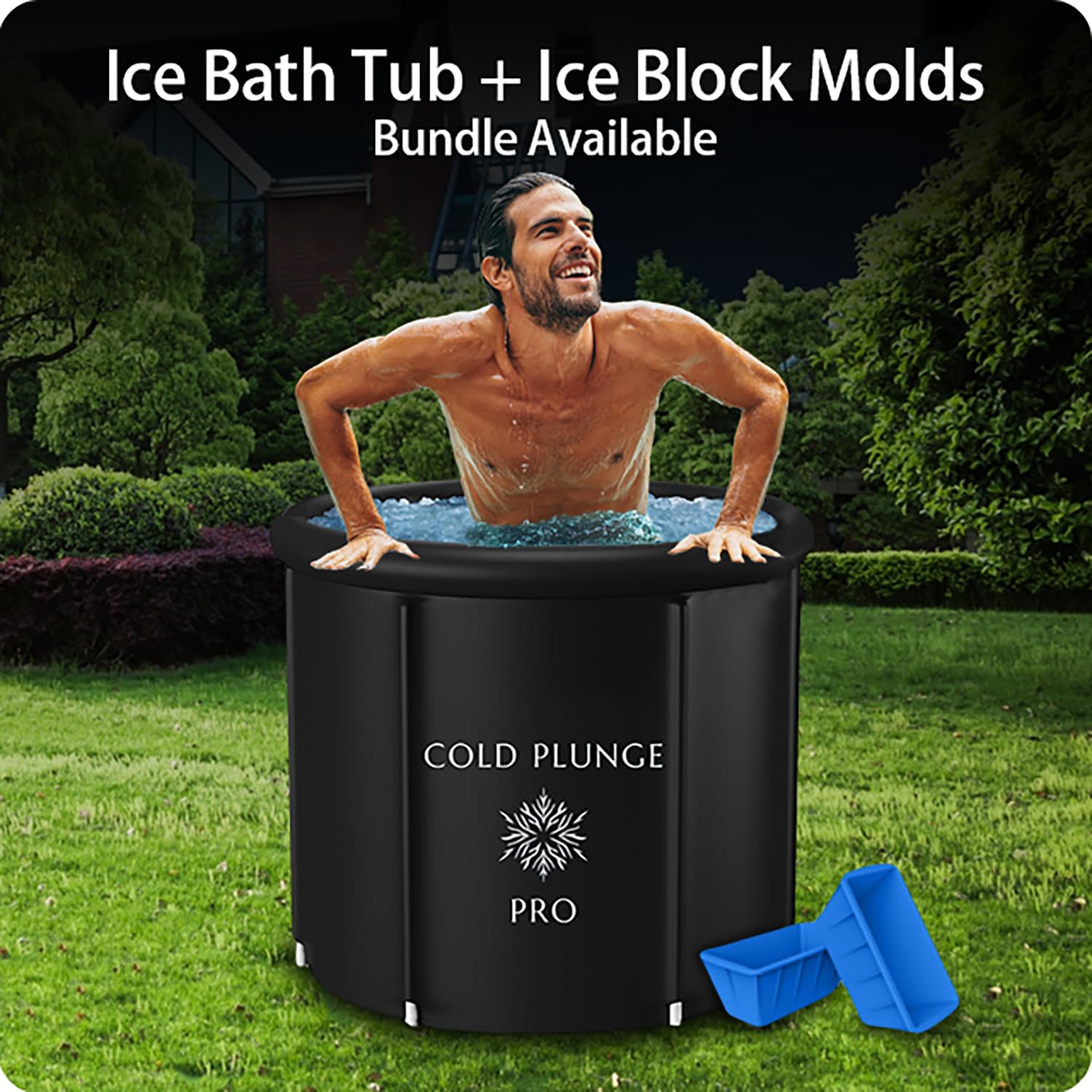 Snapklik.com : Ice Bath Tub For Athletes Cold Plunge Tub For Recovery ...