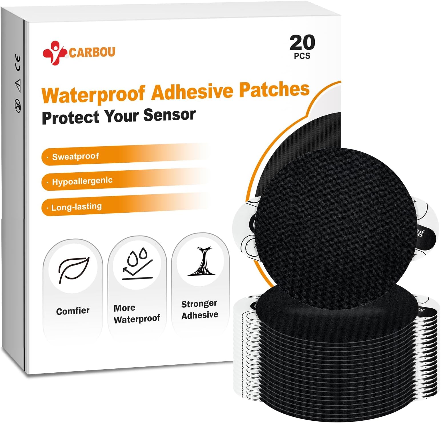 Amazon.com: Adhesive Patches for Freestyle Libre 3-20pcs Sensor Covers ...