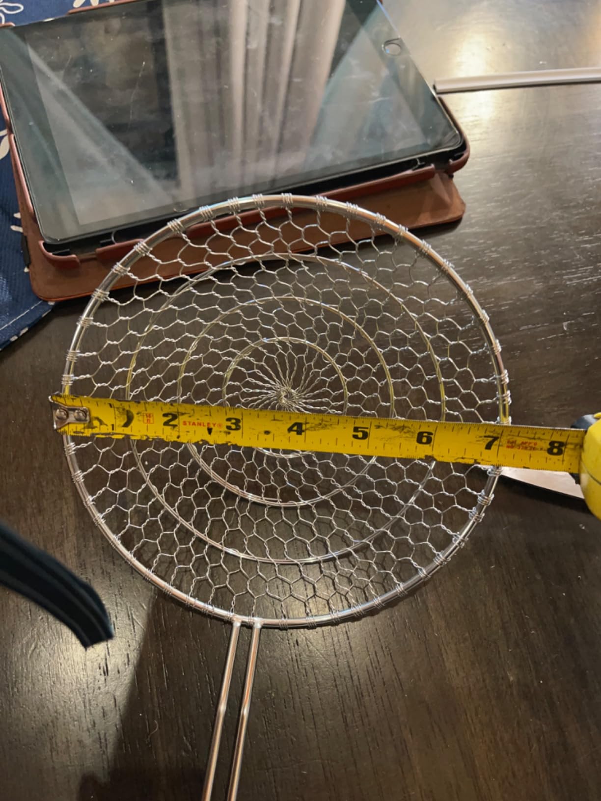 Amazon.com: Stainless Steel Large Wok Spider Skimmer 17": Stainless ...