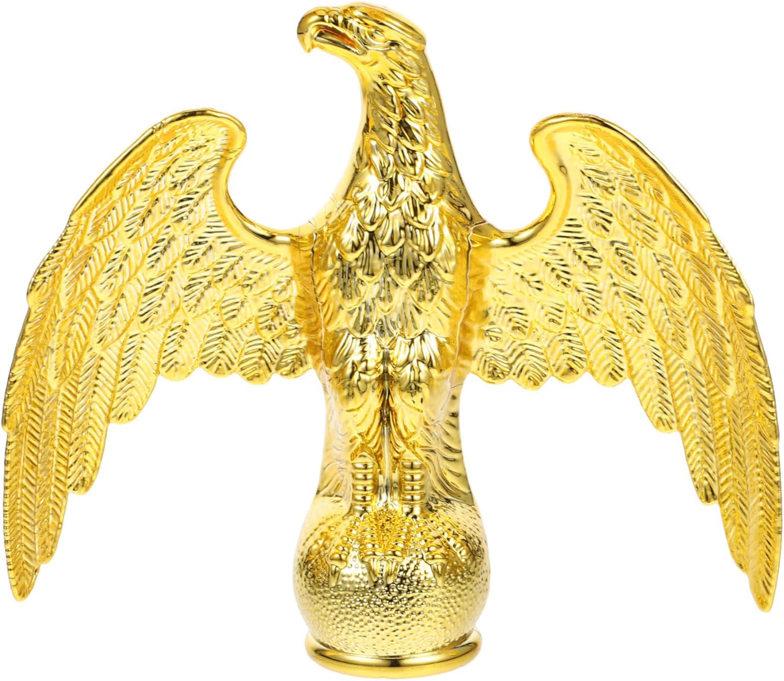 Amazon.com : OFFSCH Outdoor Flagpole Head Eagle Head Card Head Flag ...