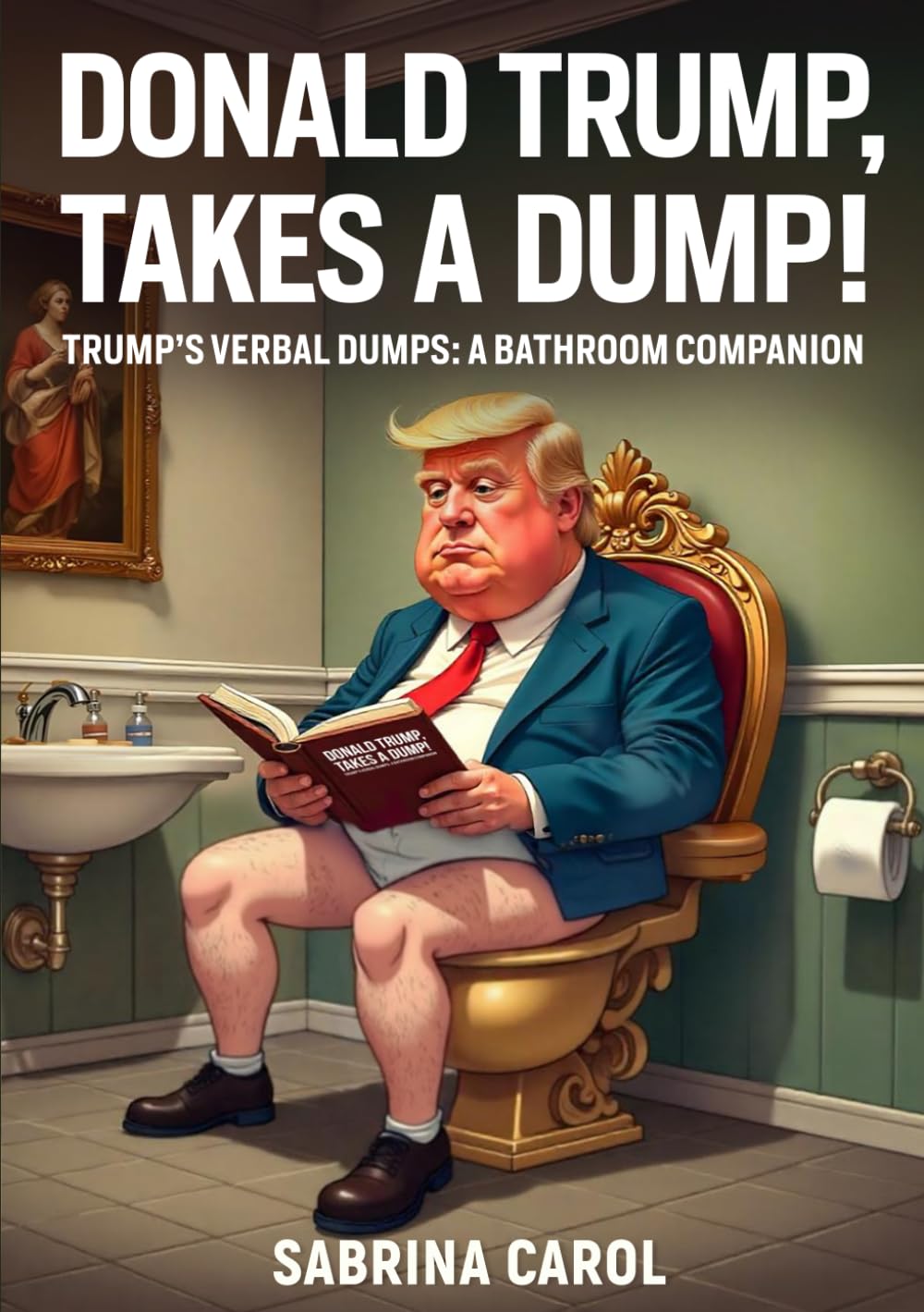 Amazon.com: Donald Trump Takes a Dump!: Trump's Verbal Dumps: A Bathroom Companion (The Trump ...