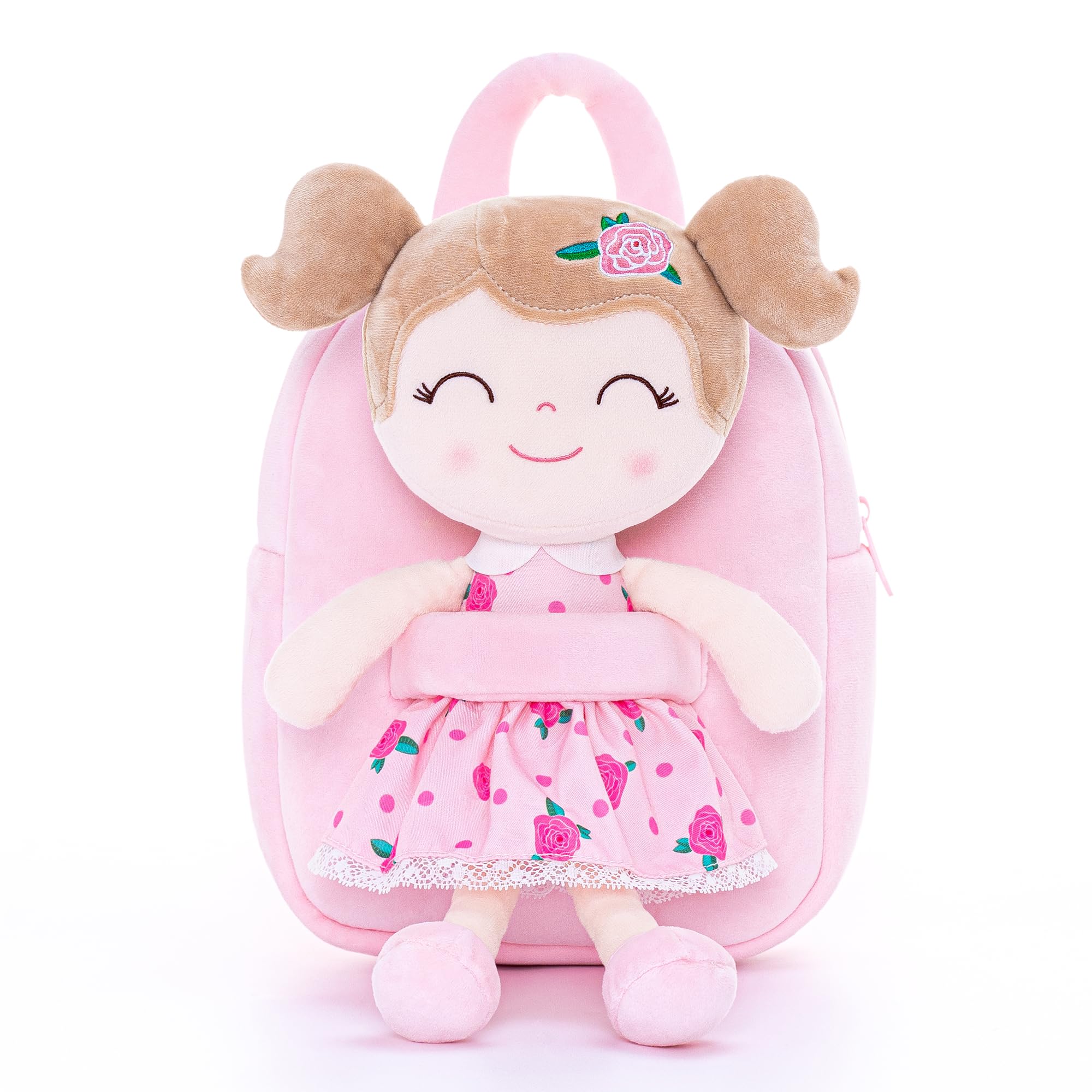 Snapklik.com : Toddler Backpack Baby Girl Gift Plush Bag Diaper Bag ...