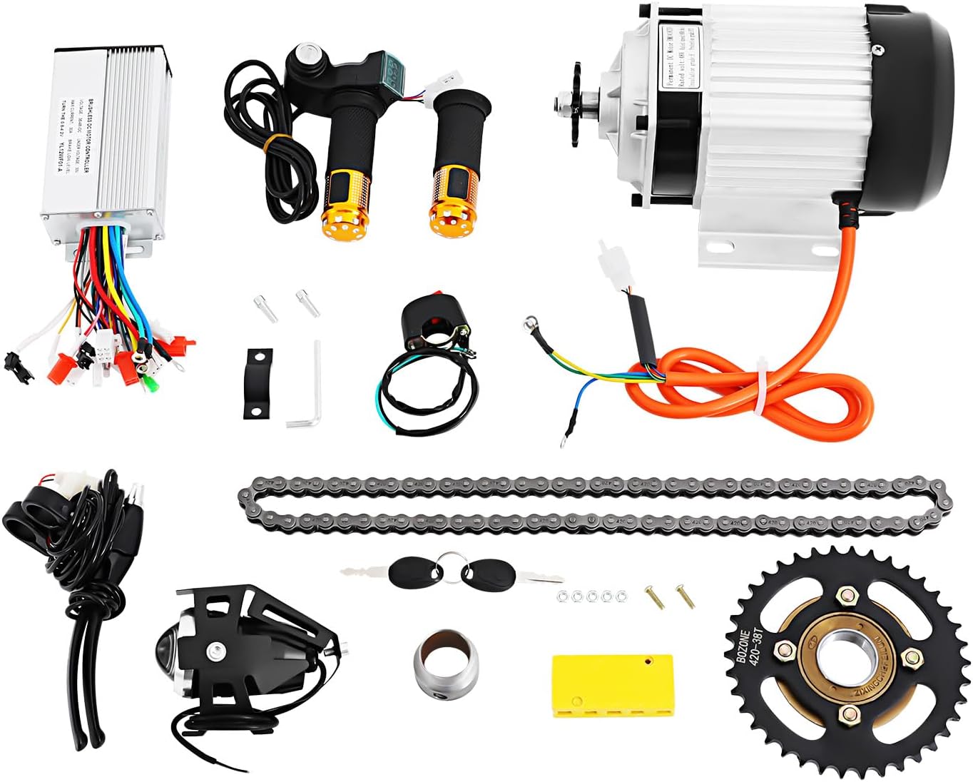 Amazon.com : siohdagu Electric Tricycle Motor Kit 48V 750W Brushless DC ...