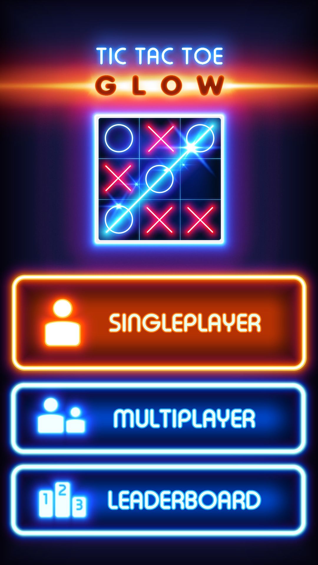 Tic Tac Toe Glow - App on Amazon Appstore