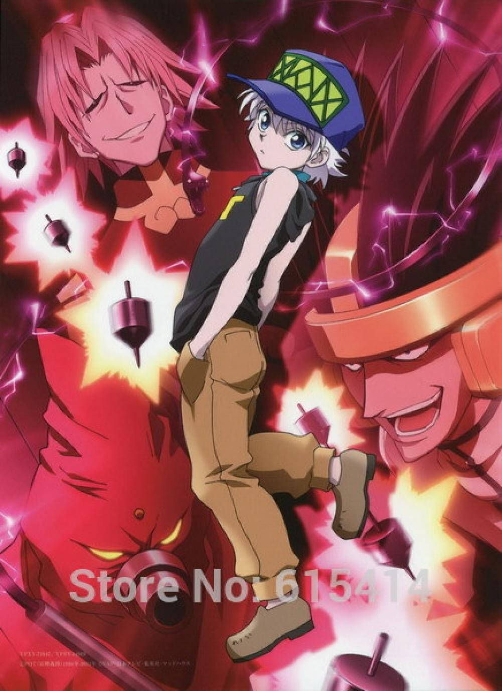 Buy Anime family 085 Hunter X Hunter - Neferpitou Gon Killua Fight ...