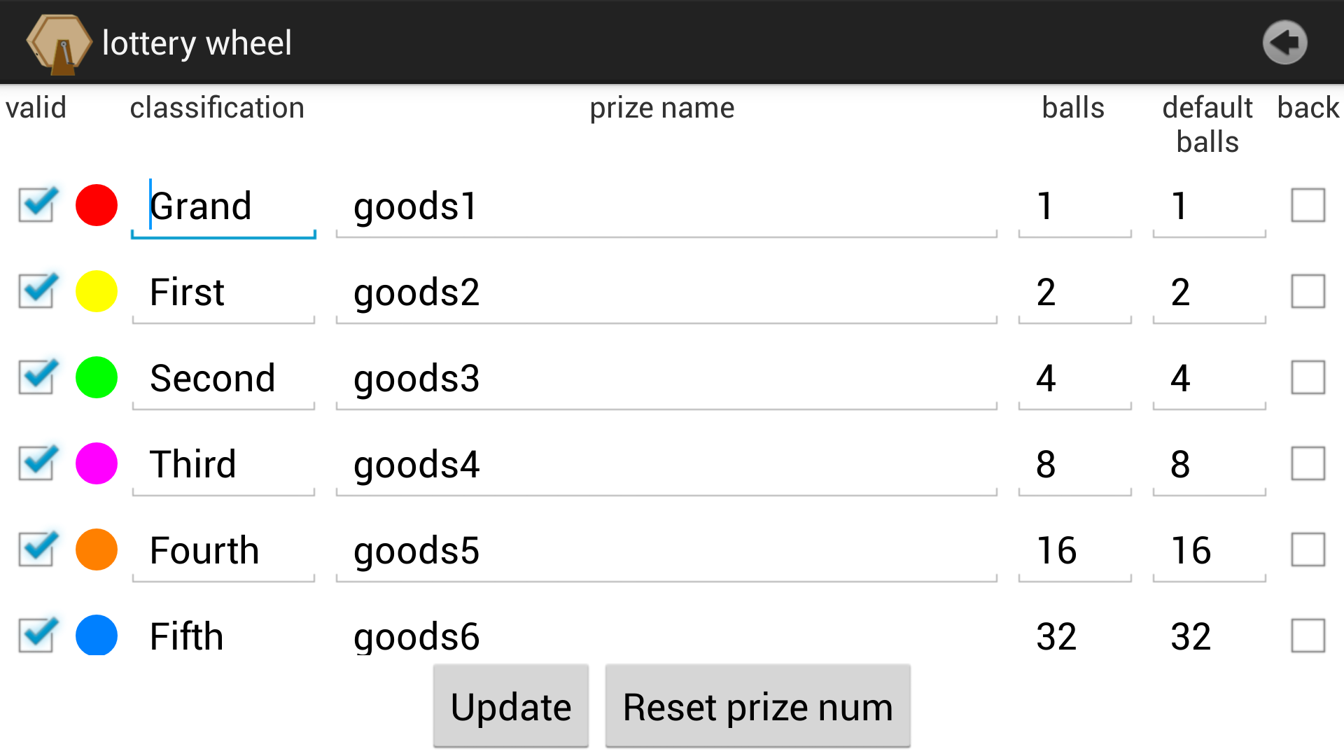 lottery wheel Free - App on Amazon Appstore