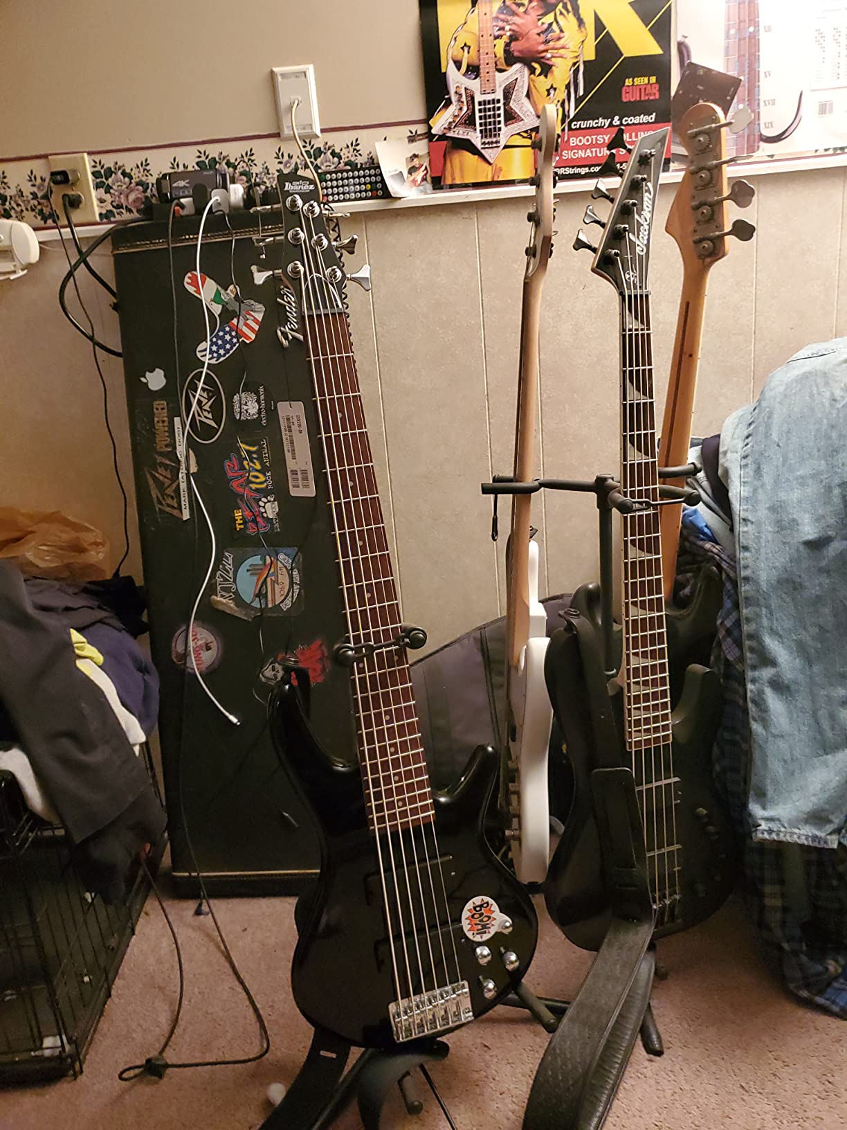 $11/mo - Finance Ibanez, 6-String Bass Guitar, Right, Black (GSR206BK ...