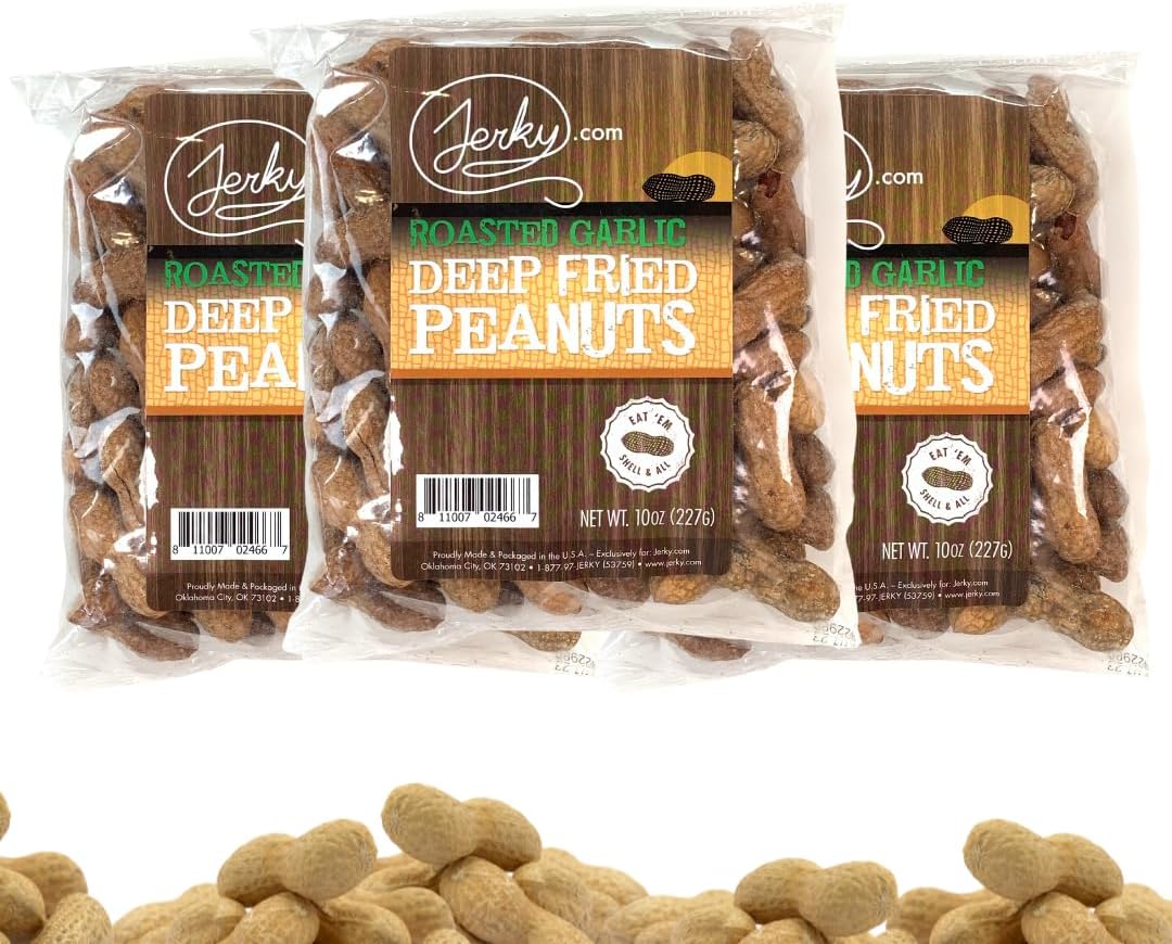 Amazon.com : 40oz Jar of Georgia Fried Peanuts : Grocery & Gourmet Food