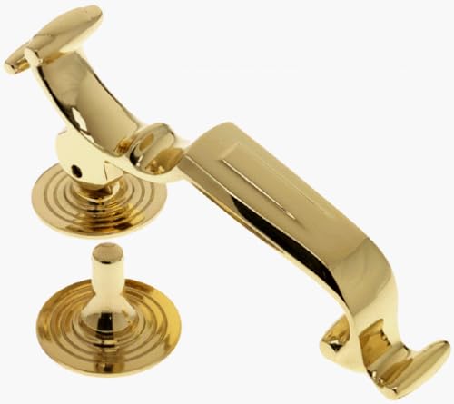 Baldwin Hardware 0113-030 S-Style Solid Brass Door Knocker - - Amazon.com