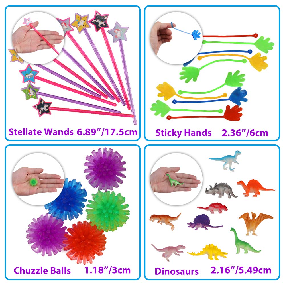 Buy Amy&Benton 200PCS Kids Birthday Party Favors Prizes Box Toy ...