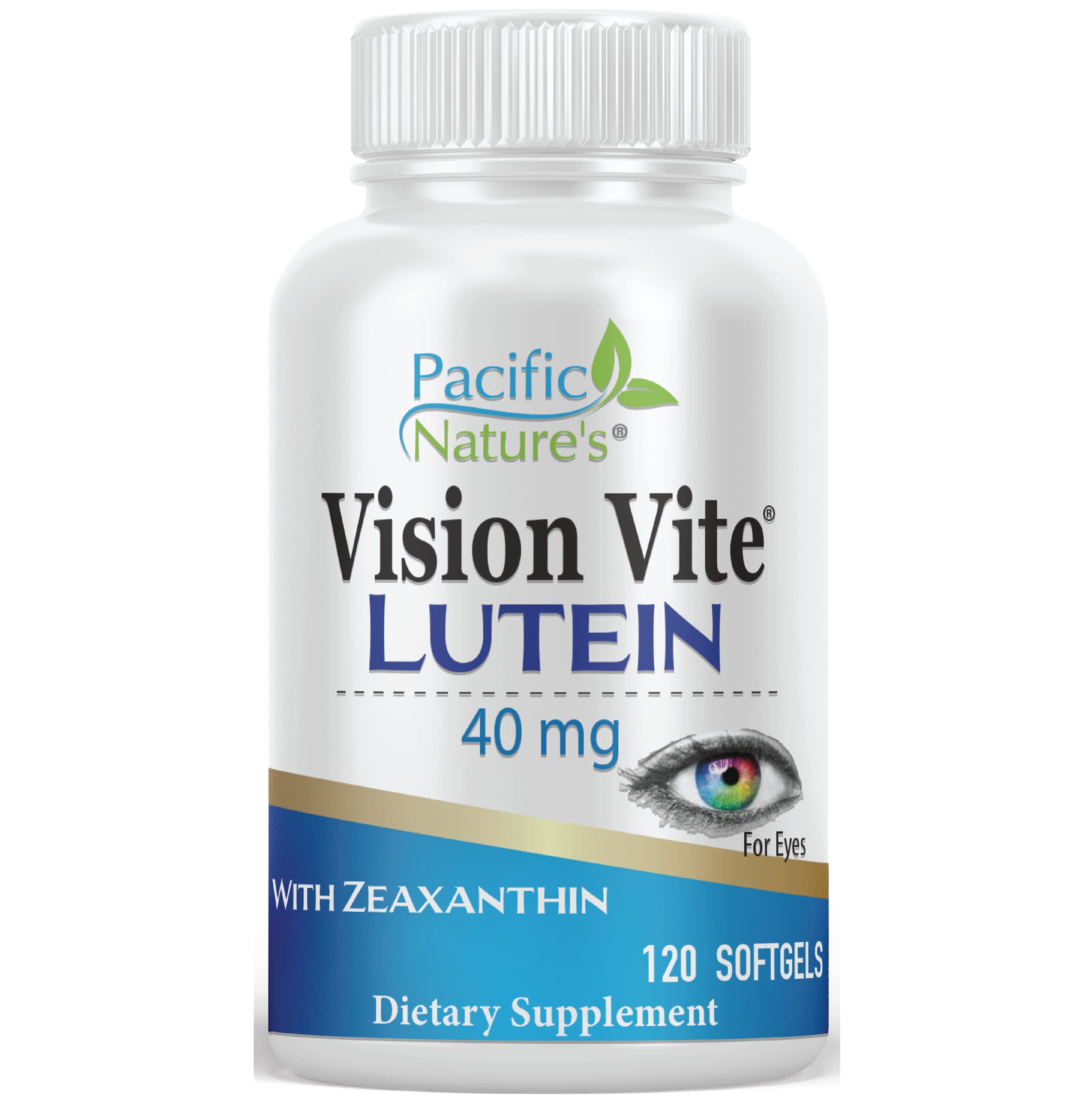 Buy Pacific Nature's Vision Vite® Eye Lutein Softgels (120 Count) 40mg ...