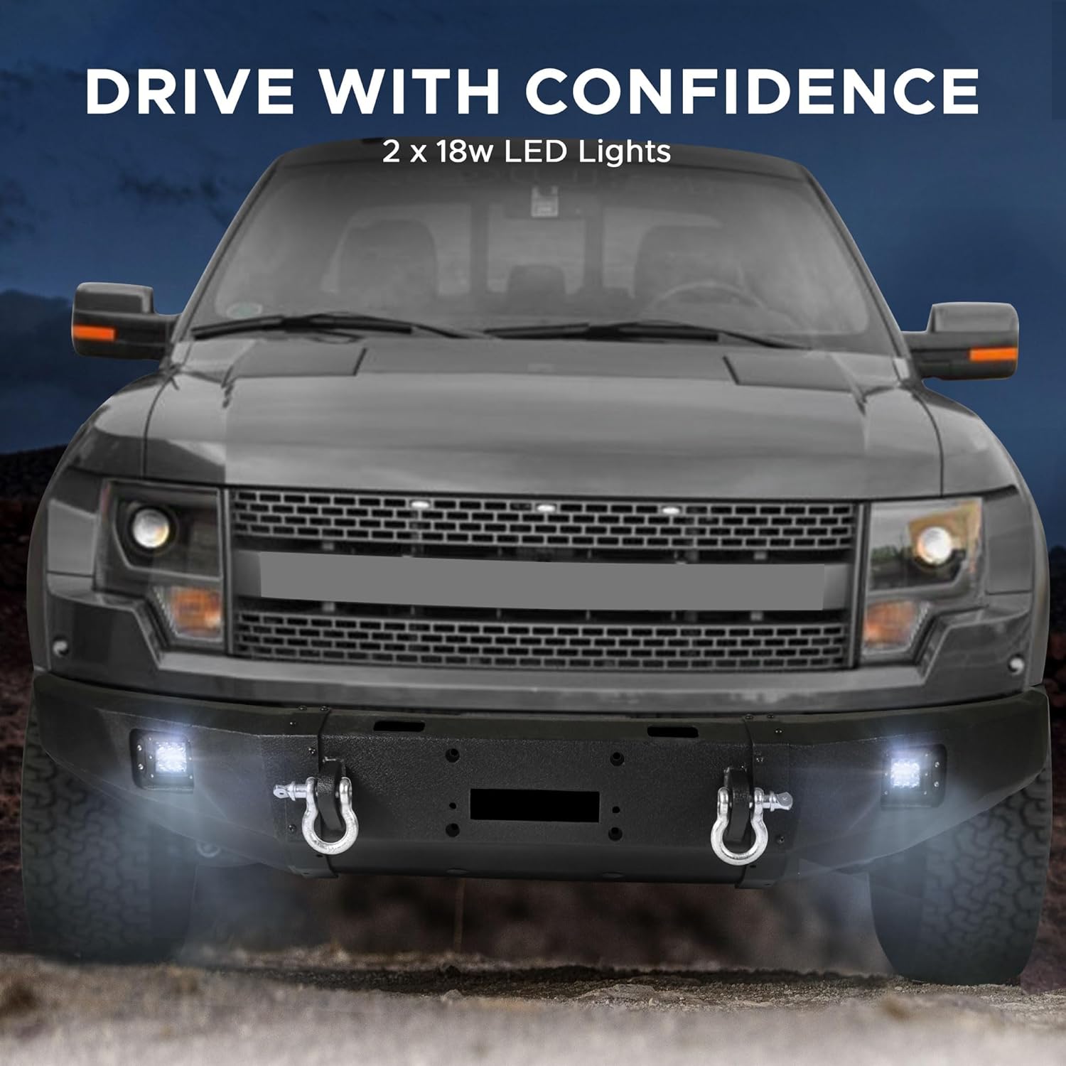 Off Road Front Bumper for Ford F150 Raptor SVT Nepal | Ubuy