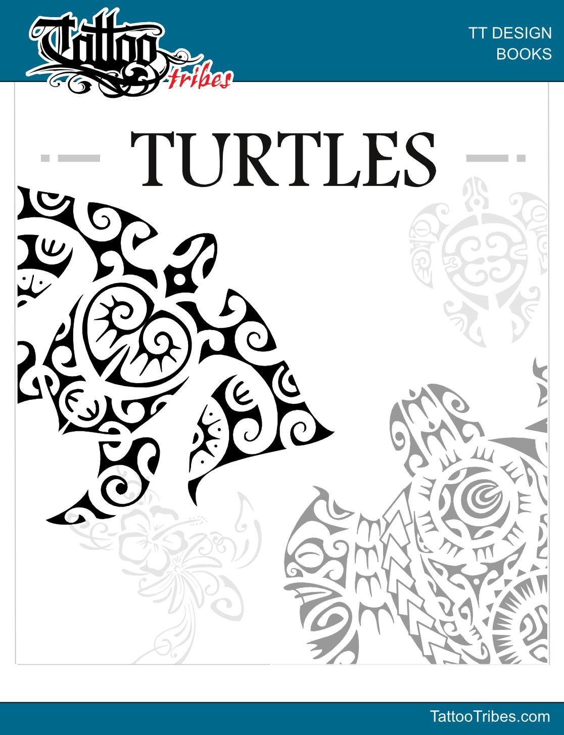 Amazon.com: TURTLES - Polynesian tattoos design book: 20 Polynesian ...
