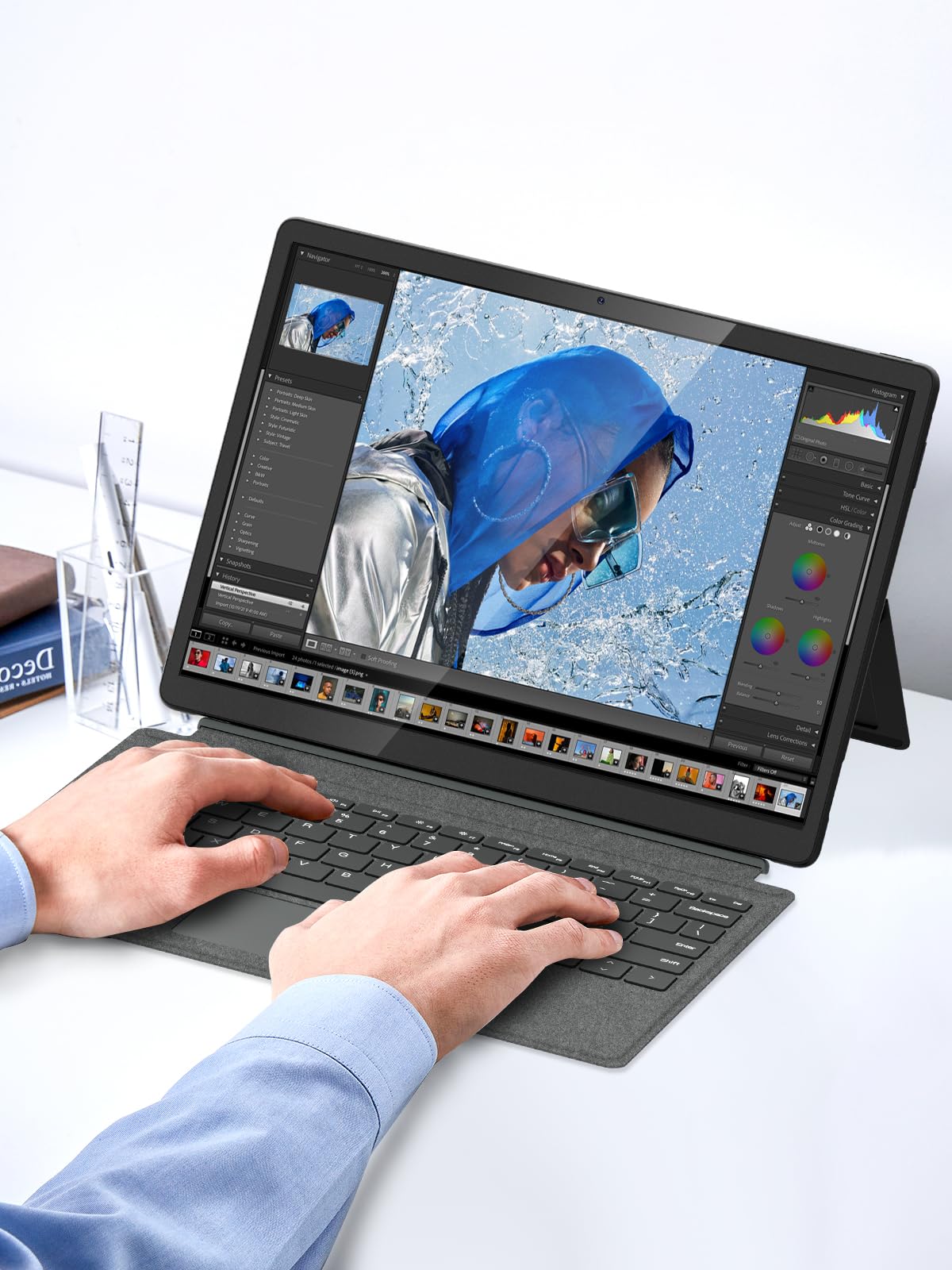 Snapklik.com : UOGIC OX9 2-in-1 Tablet & Laptop, 13" Touchscreen ...