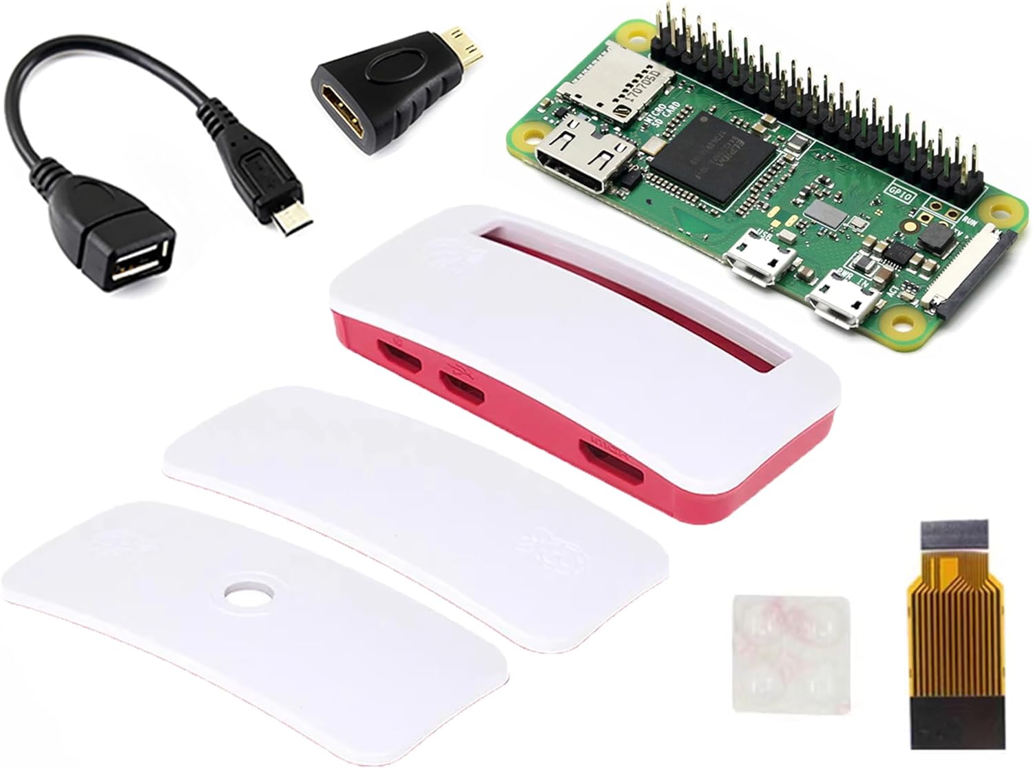 Built-in WiFi and Bluetooth Pi Zero WH, Zero WH Package Comes with ...