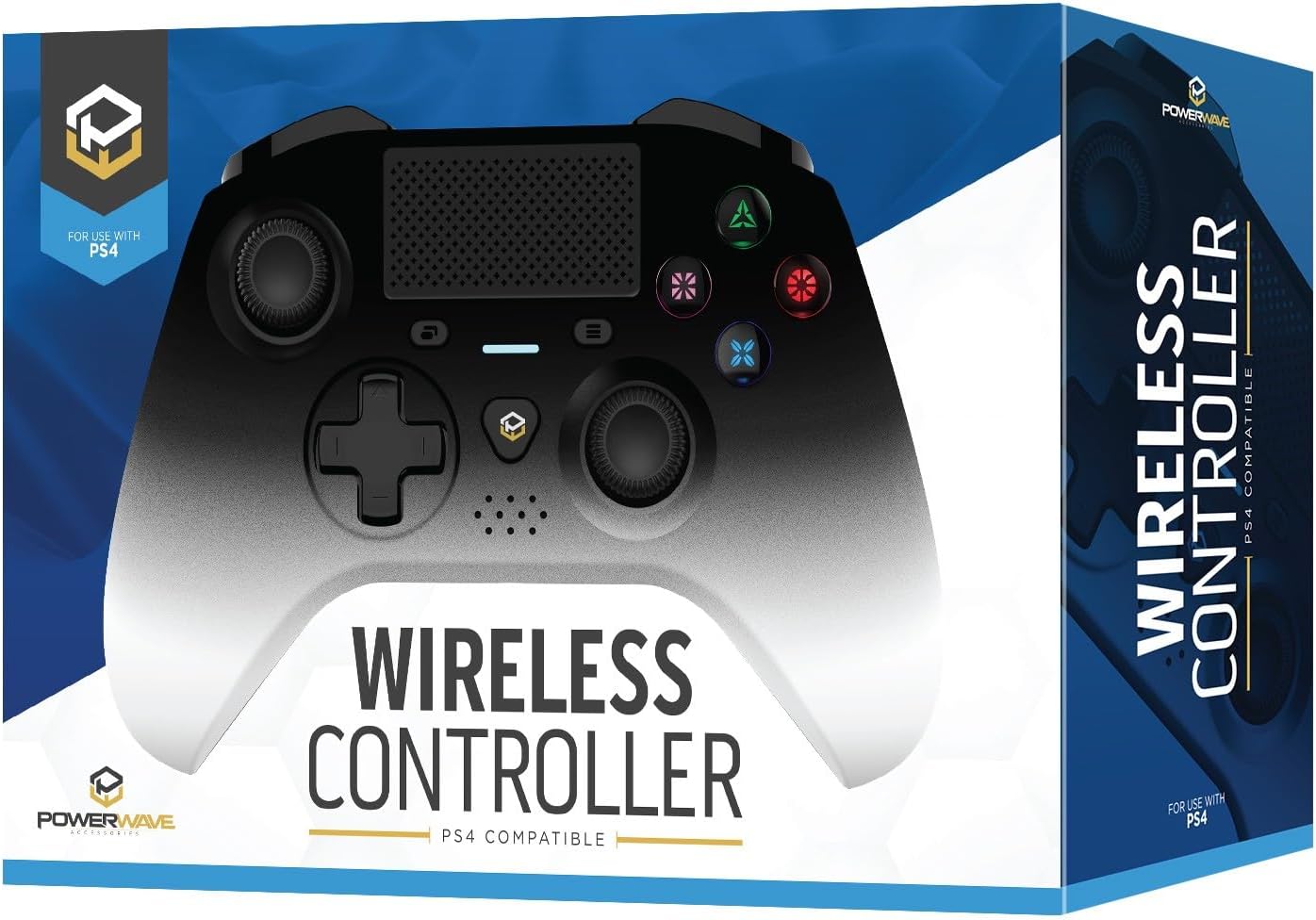 Powerwave Wireless Controller Ghost - PS4 Compatible : Amazon.com.au ...