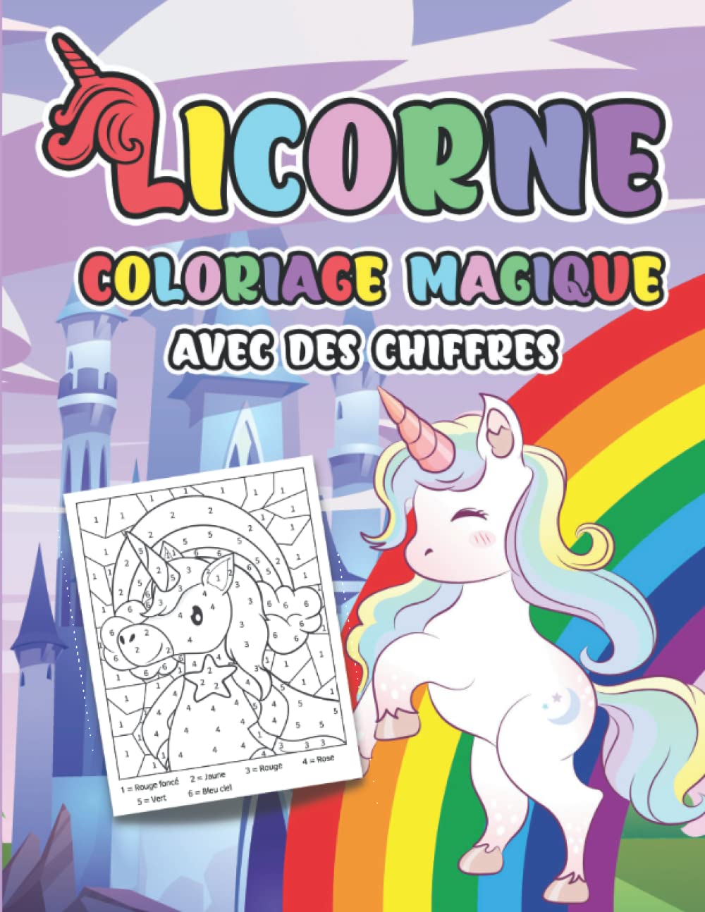 Buy Licorne - Coloriage magique avec des chiffres: Coloriages magiques ...