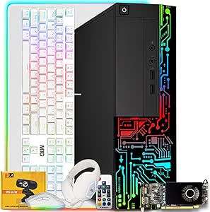 Amazon.com: TechMagnet Gaming PC Desktop, Intel Core i7, Siwa 8, AMD RX 550 4GB DDR5, 16GB RAM ...