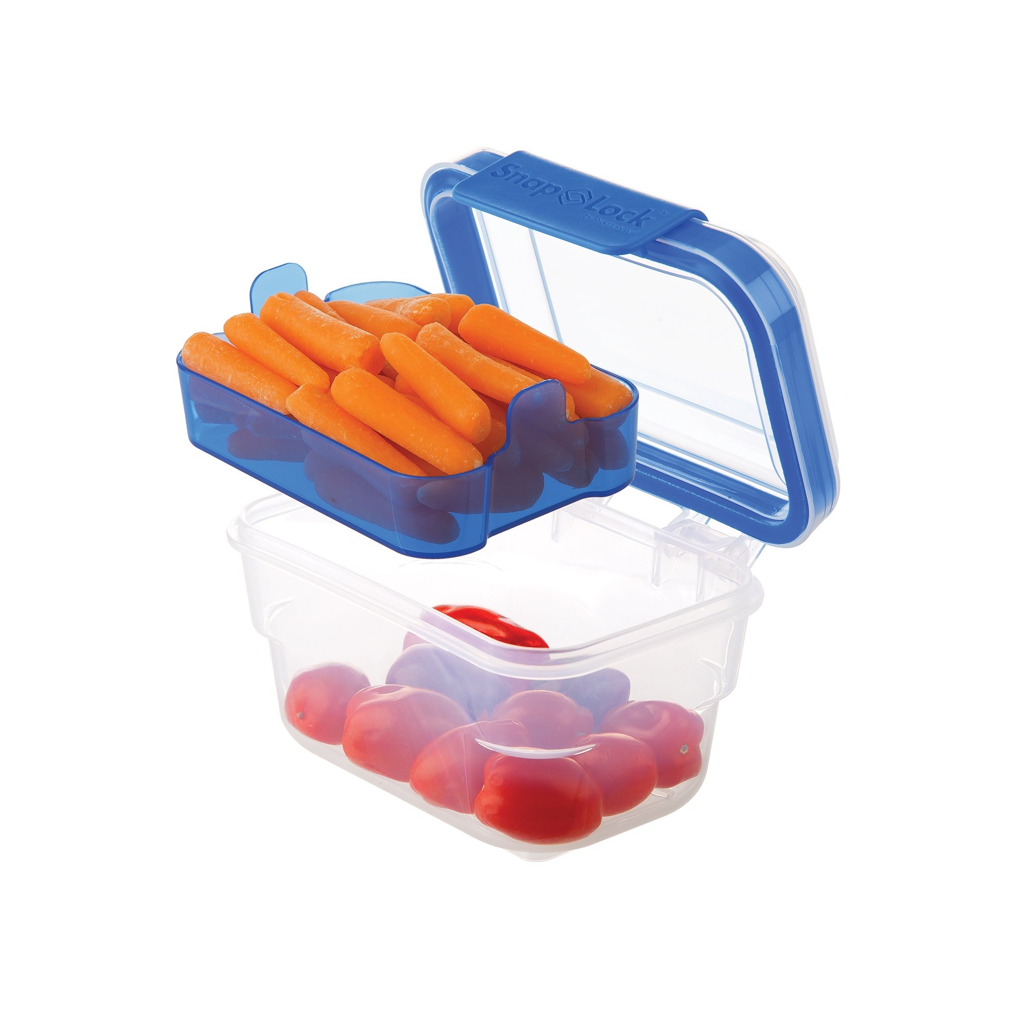 Snapklik.com : SnapLock By Progressive Snack To-Go Container - Blue