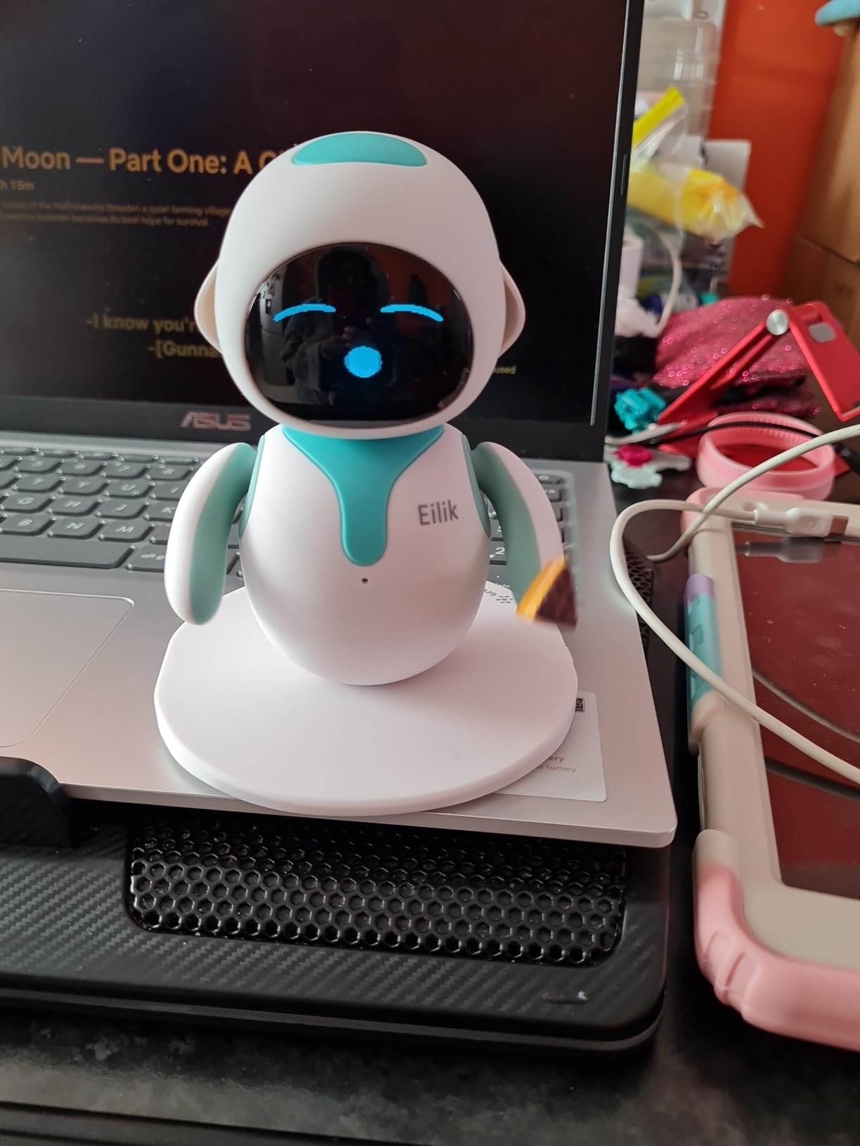 ENERGIZE LAB Eilik - Cute Robot Pets Toys with Abundant Emotions, Your ...