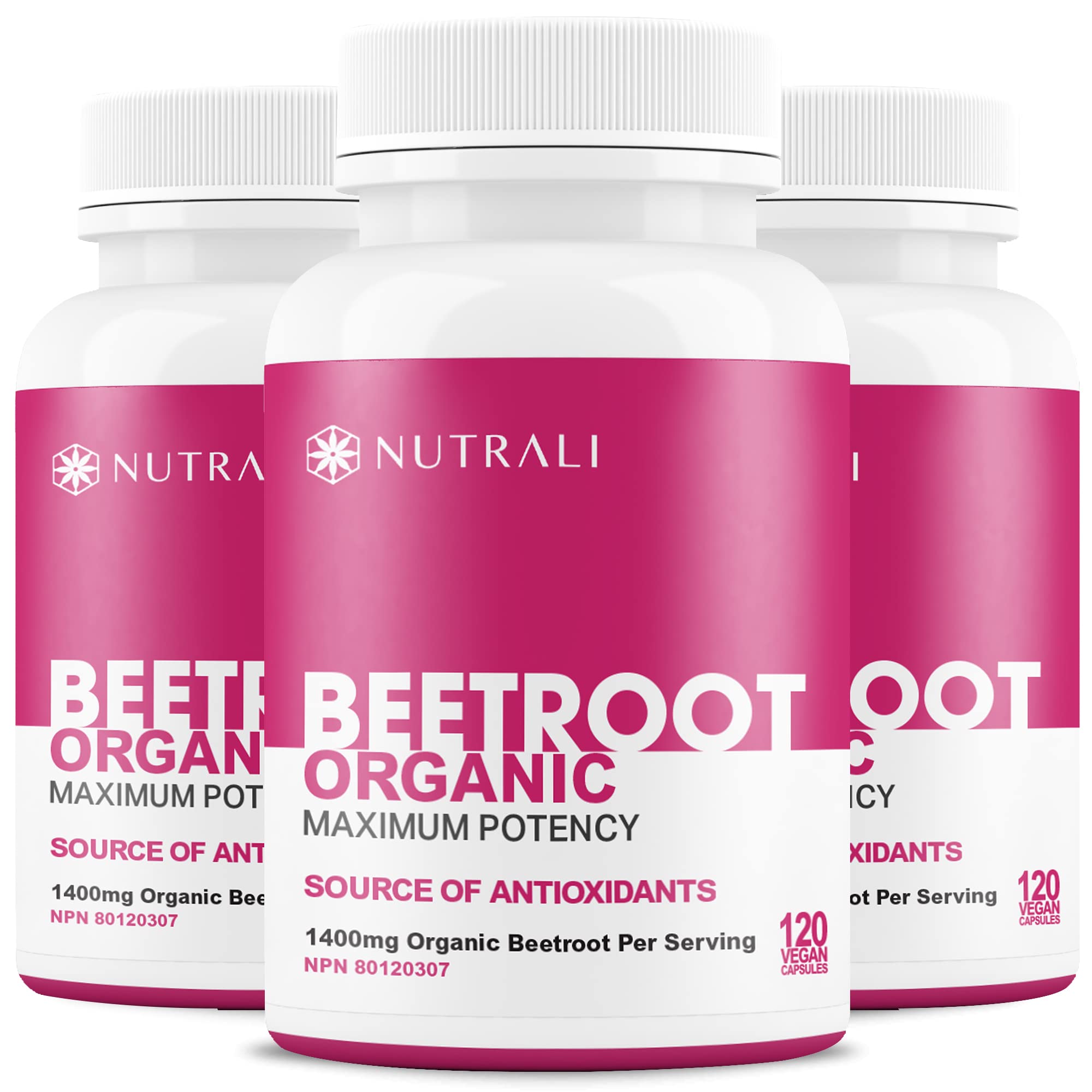 NEW Organic Beetroot Capsules 1400mg per serving HIGH POTENCY (700mg ...