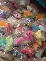 Amazon.com: 100 Pack Squishies Toys, Tiny Mochi Squishy Fidget Toys ...