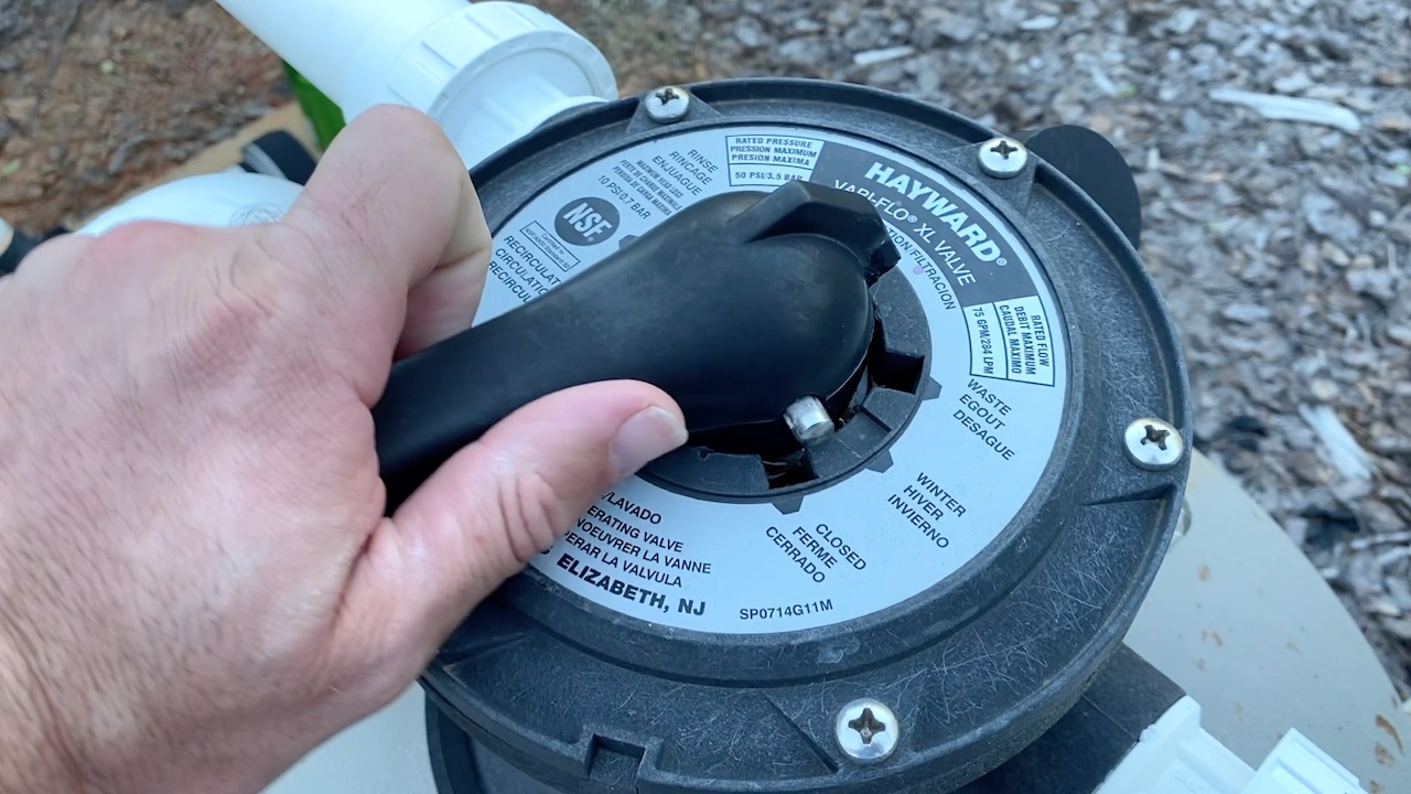 Watch Hayward SP0714T VariFlo Top-Mount Multiport Valve on Amazon Live