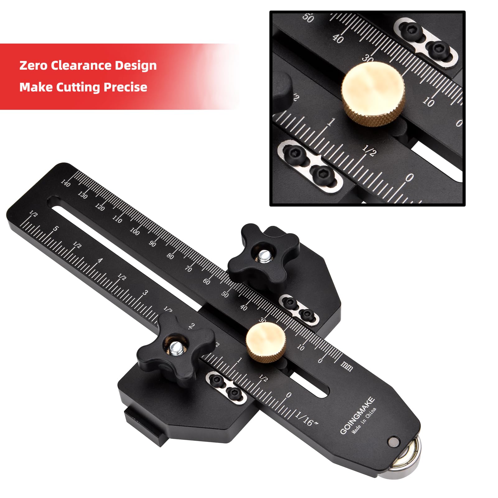 Snapklik.com : GOINGMAKE Thin Rip Jig Table Saw Jig Guide For Making ...