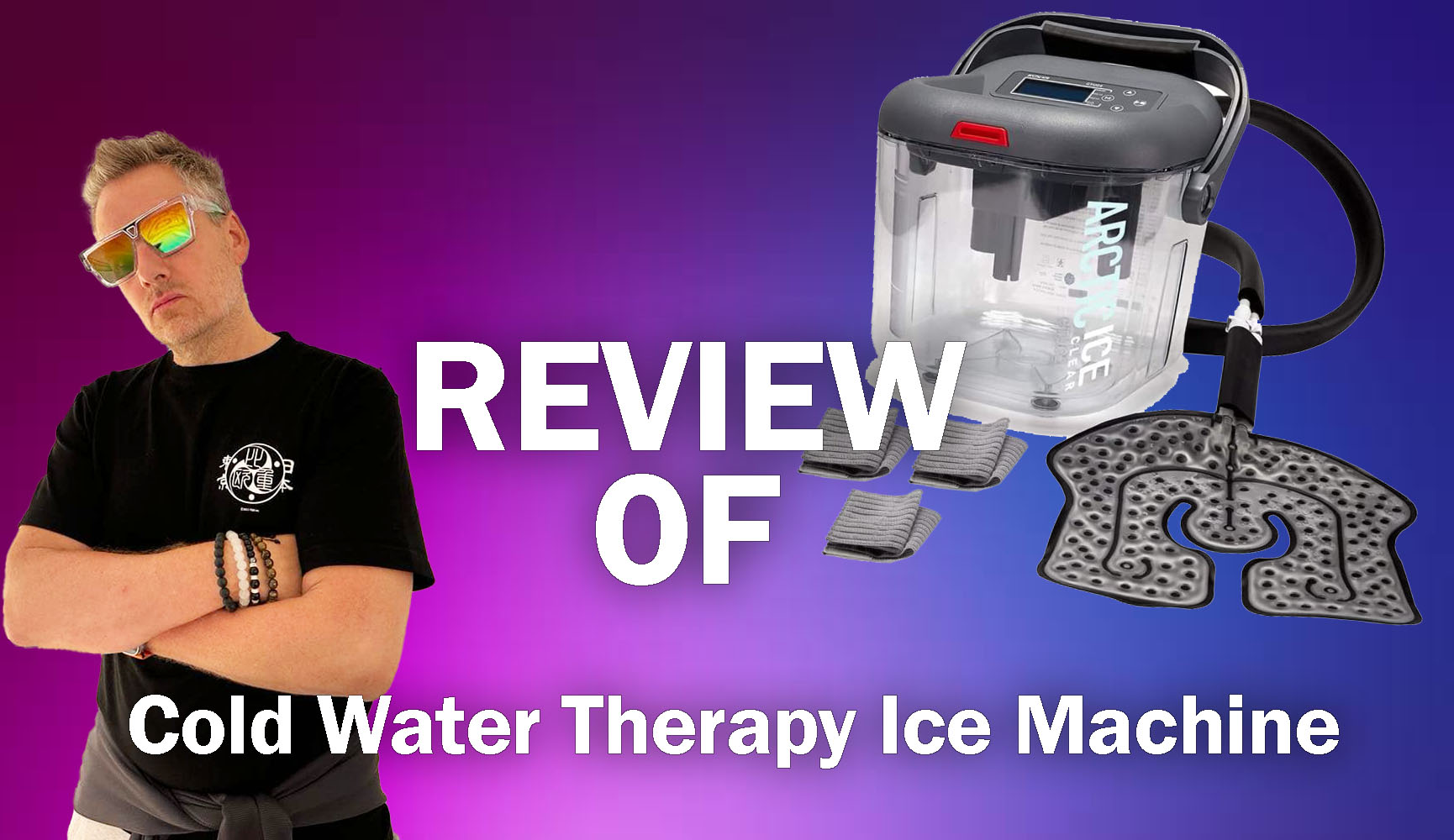 Watch Review of Cold Water Therapy Ice Machine on Amazon Live