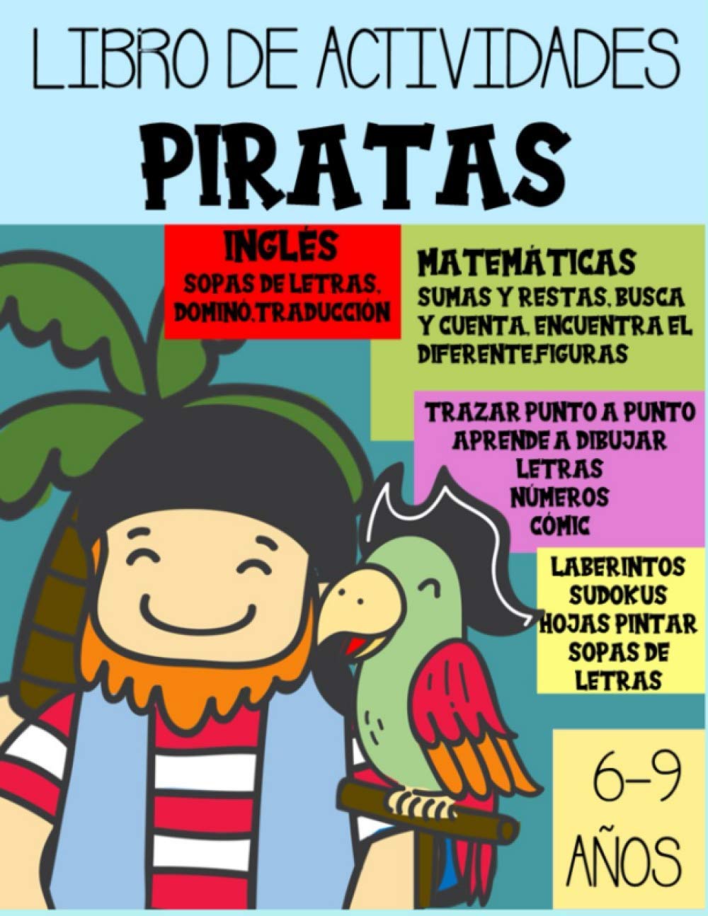 Buy LIBRO DE ACTIVIDADES PIRATAS: Actividades infantiles para niños de ...