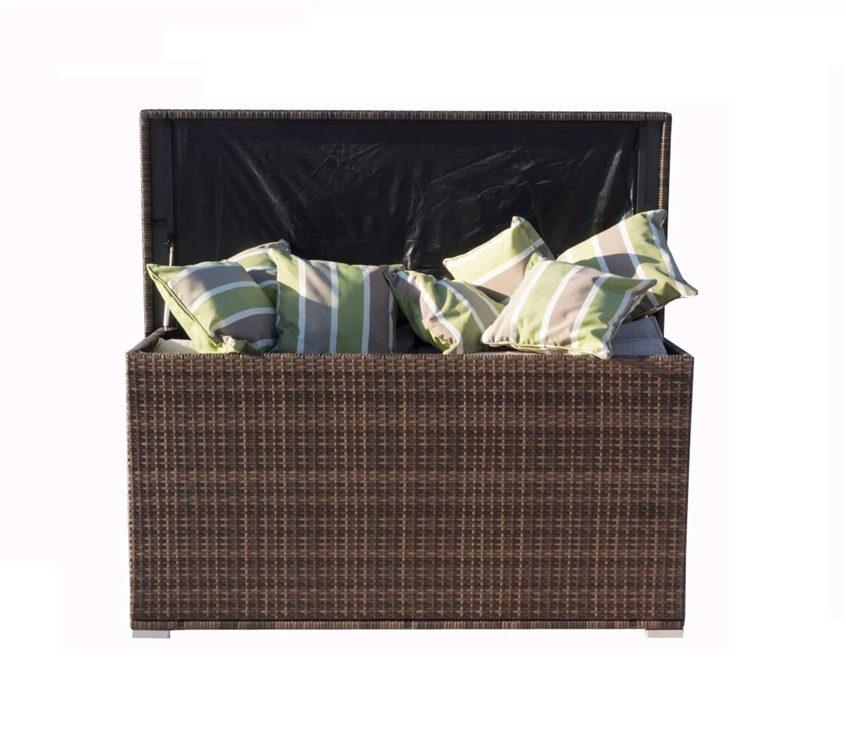 Amazon.com: Direct Wicker Palm Harbor Outdoor Wicker Big Storage Bin ...