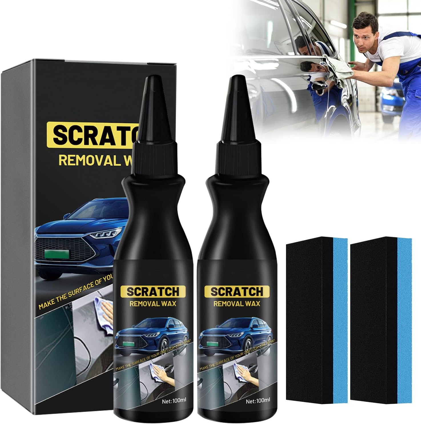 Amazon.com: Car Scratch Repair Paste, Car Paint Scratch Repair ...