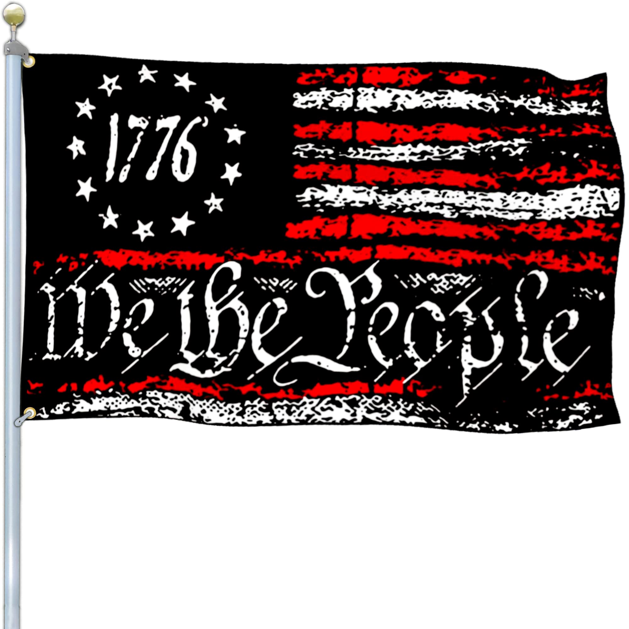 1776 American Flag Coloring